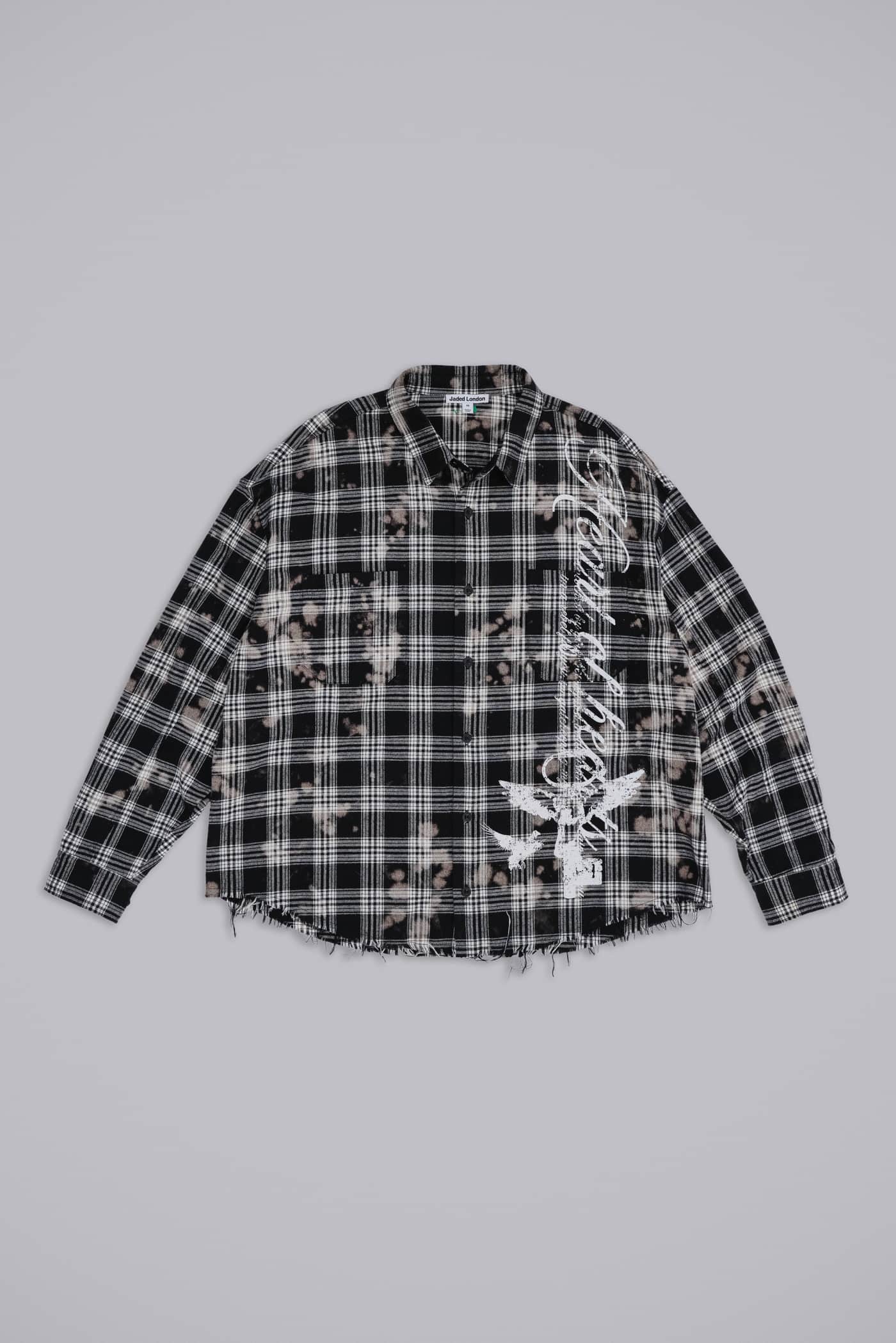Spirit Checked Flannel Shirt | Jaded London | Clothing