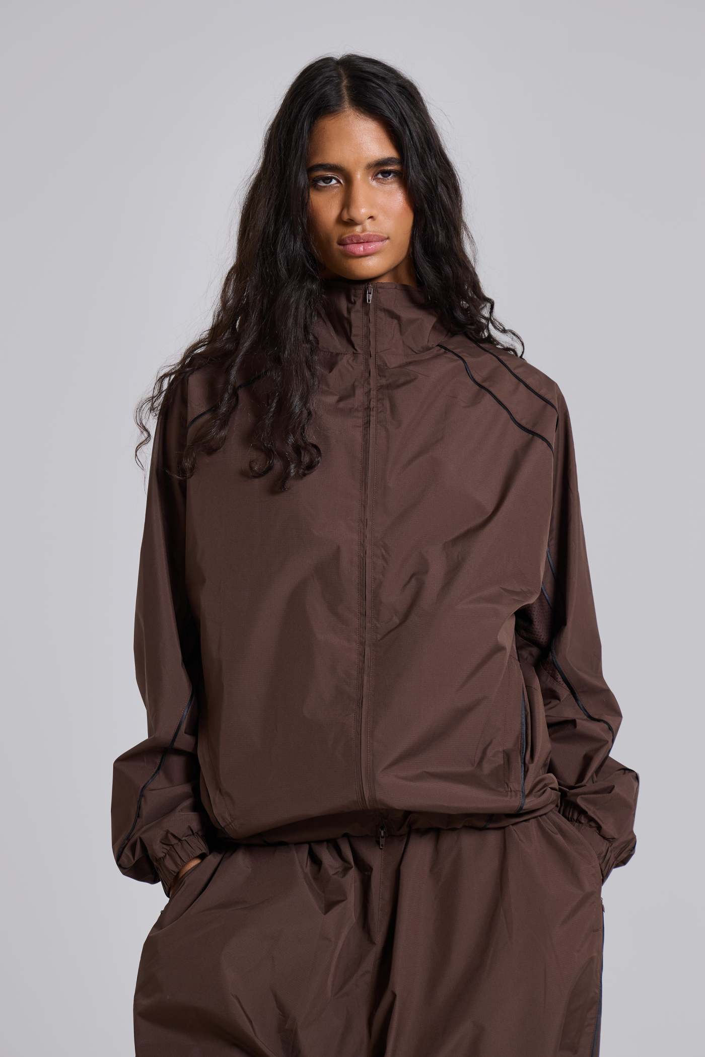 Blue Vapor Tracksuit Top | Jaded London | Clothing