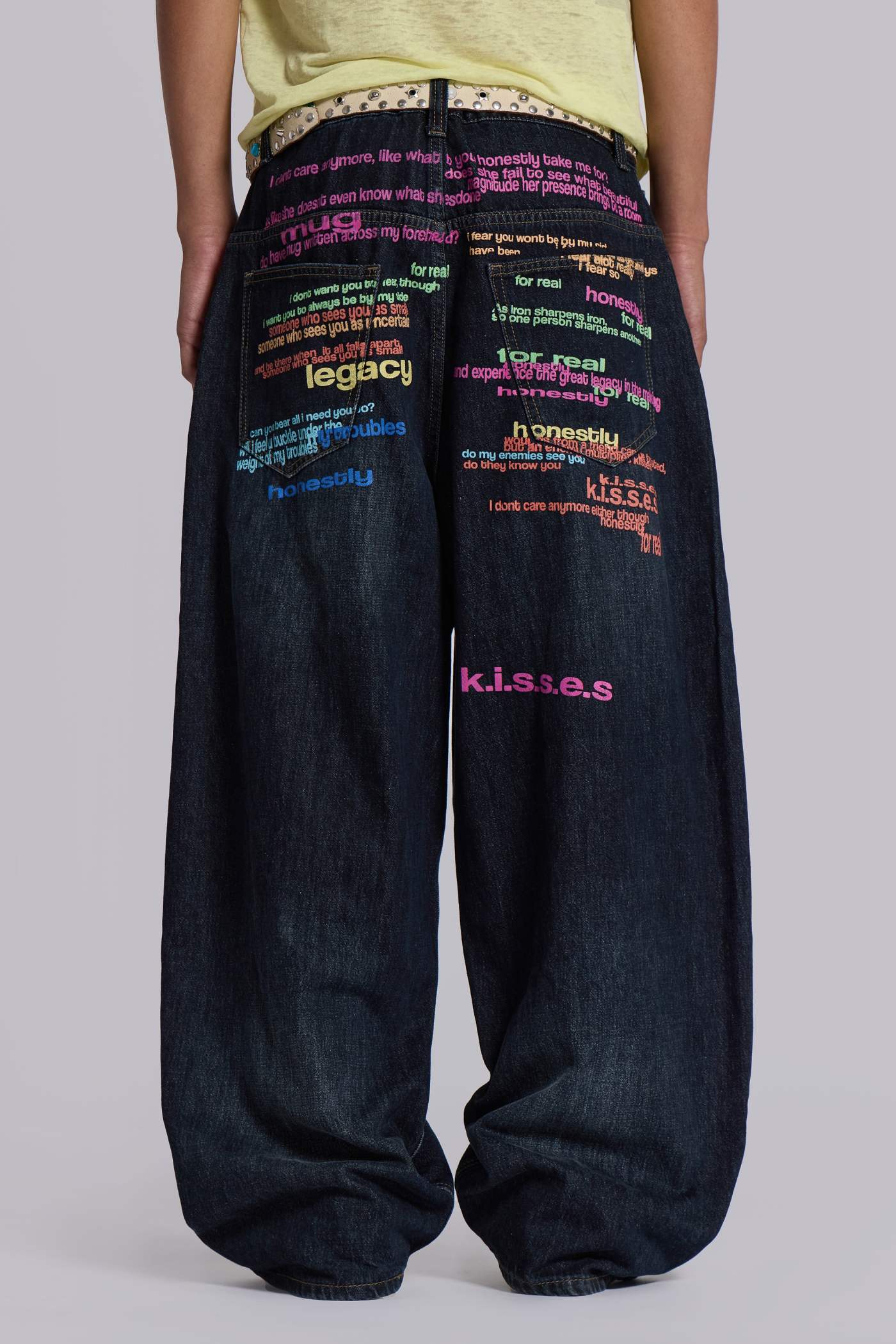 2013 Indigo XL Colossus Jeans | Jaded London | Clothing