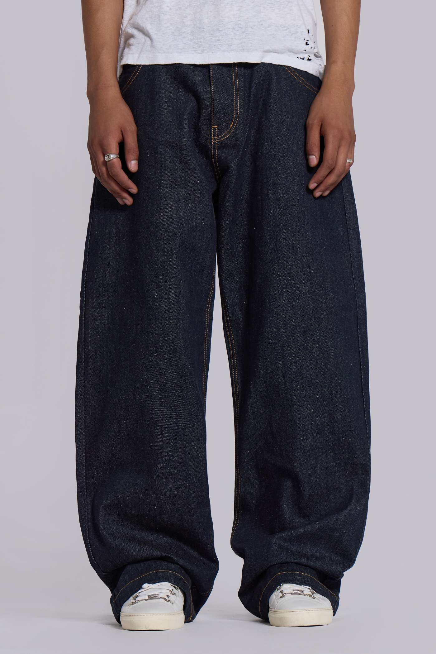 Indigo Axis Jeans | Jaded London | Clothing