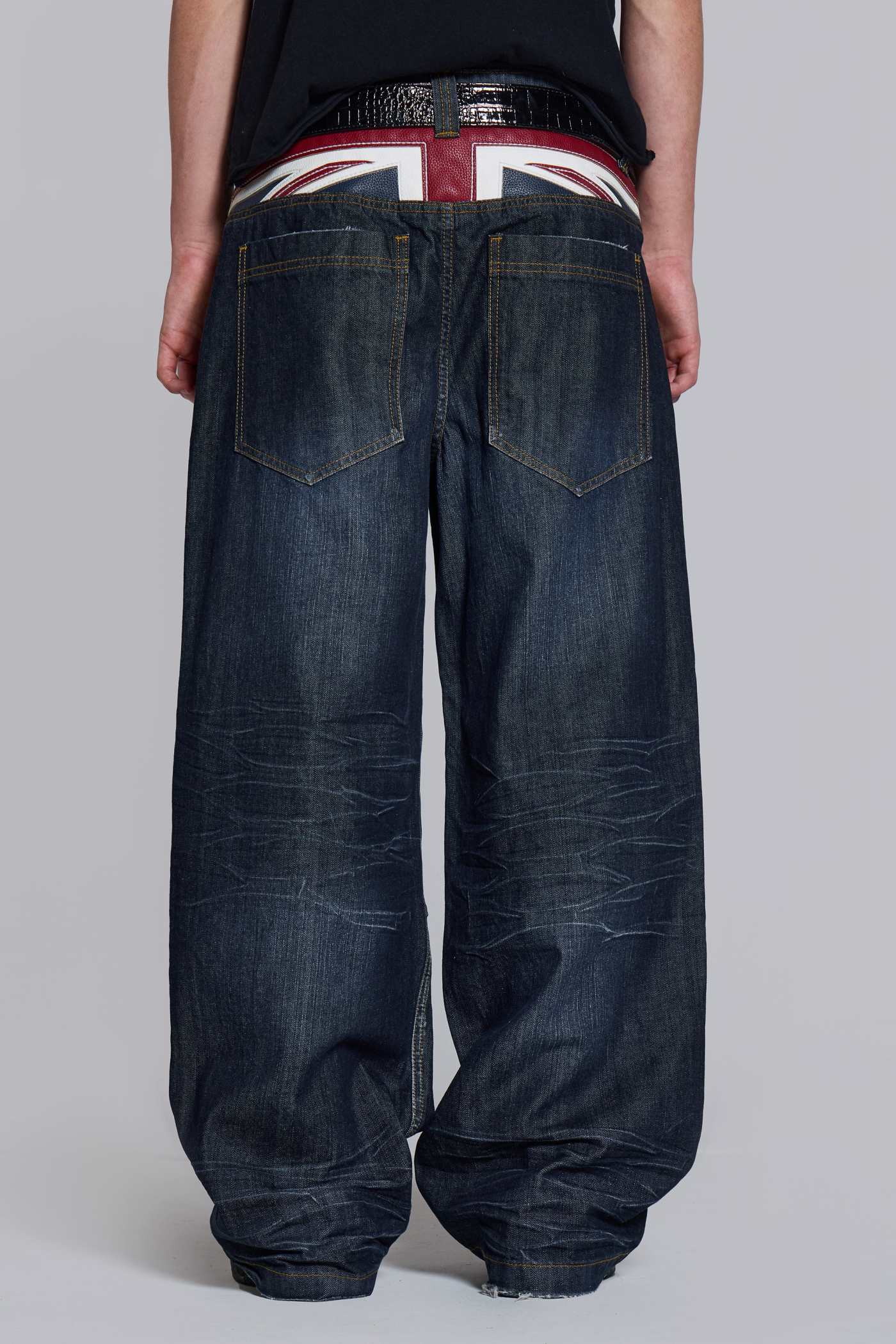 Union Jack Indigo Colossus Jeans | Jaded London | Clothing