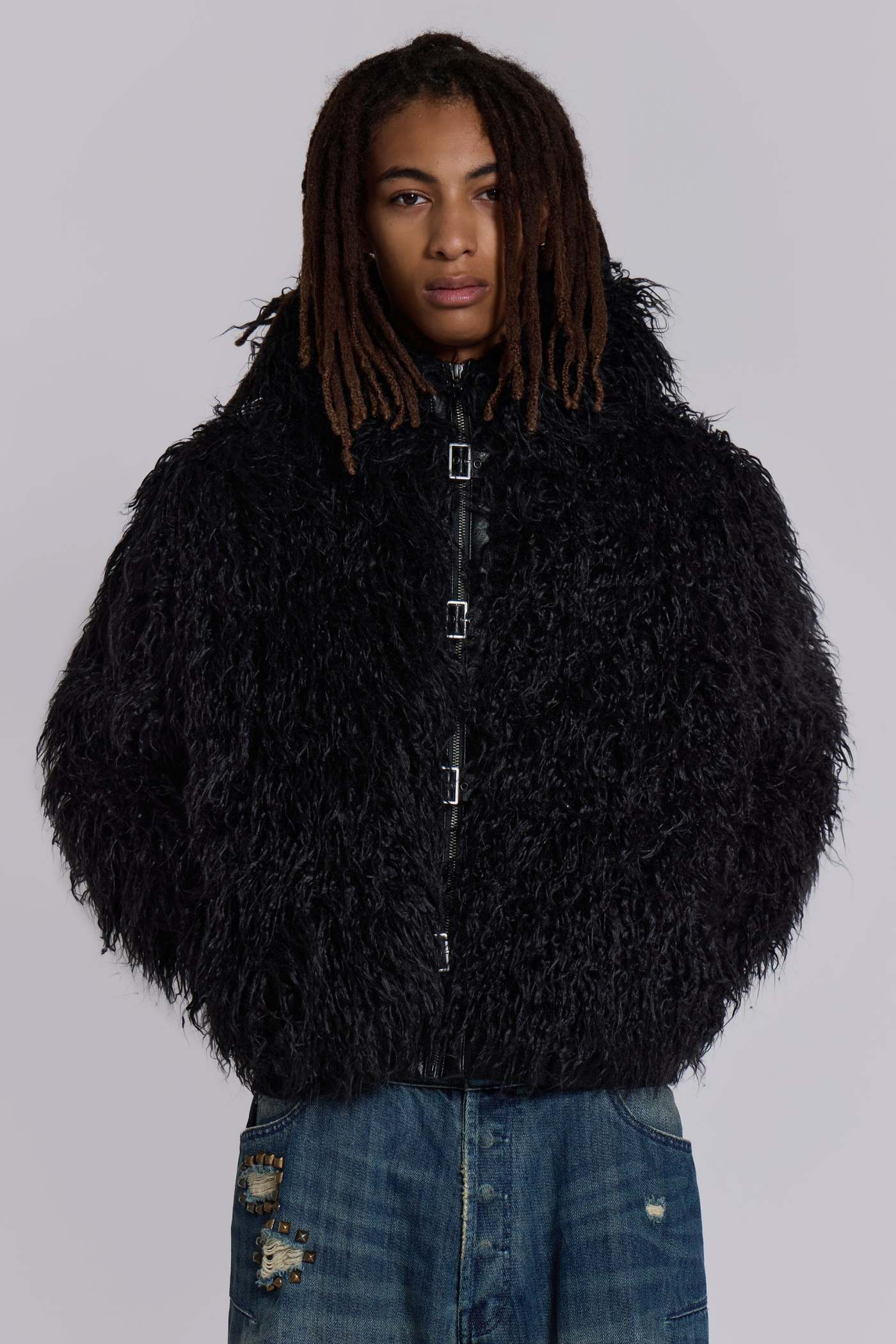 Black Matte Mendoza Jacket | Jaded London | Clothing