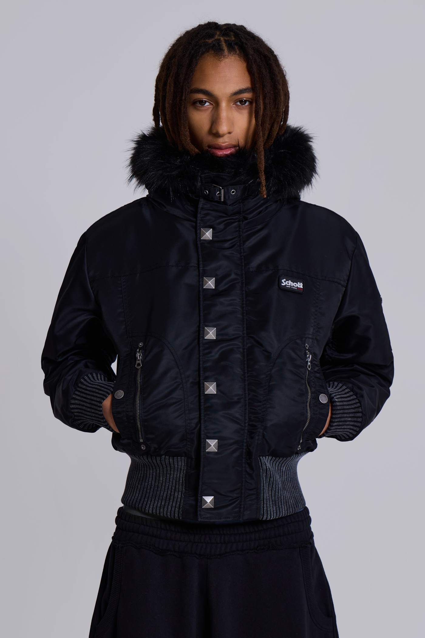Schott Wraith MA1 Jacket | Jaded London | Clothing