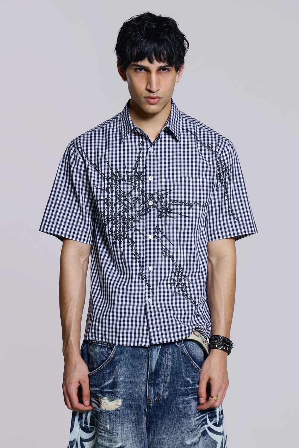 Atom Checked Shirt | Jaded London | Clothing