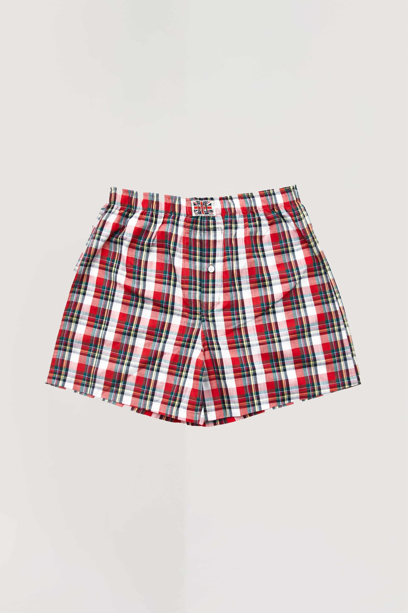 Shop Multi Tartan Boxer Short | Jaded London | Clothing