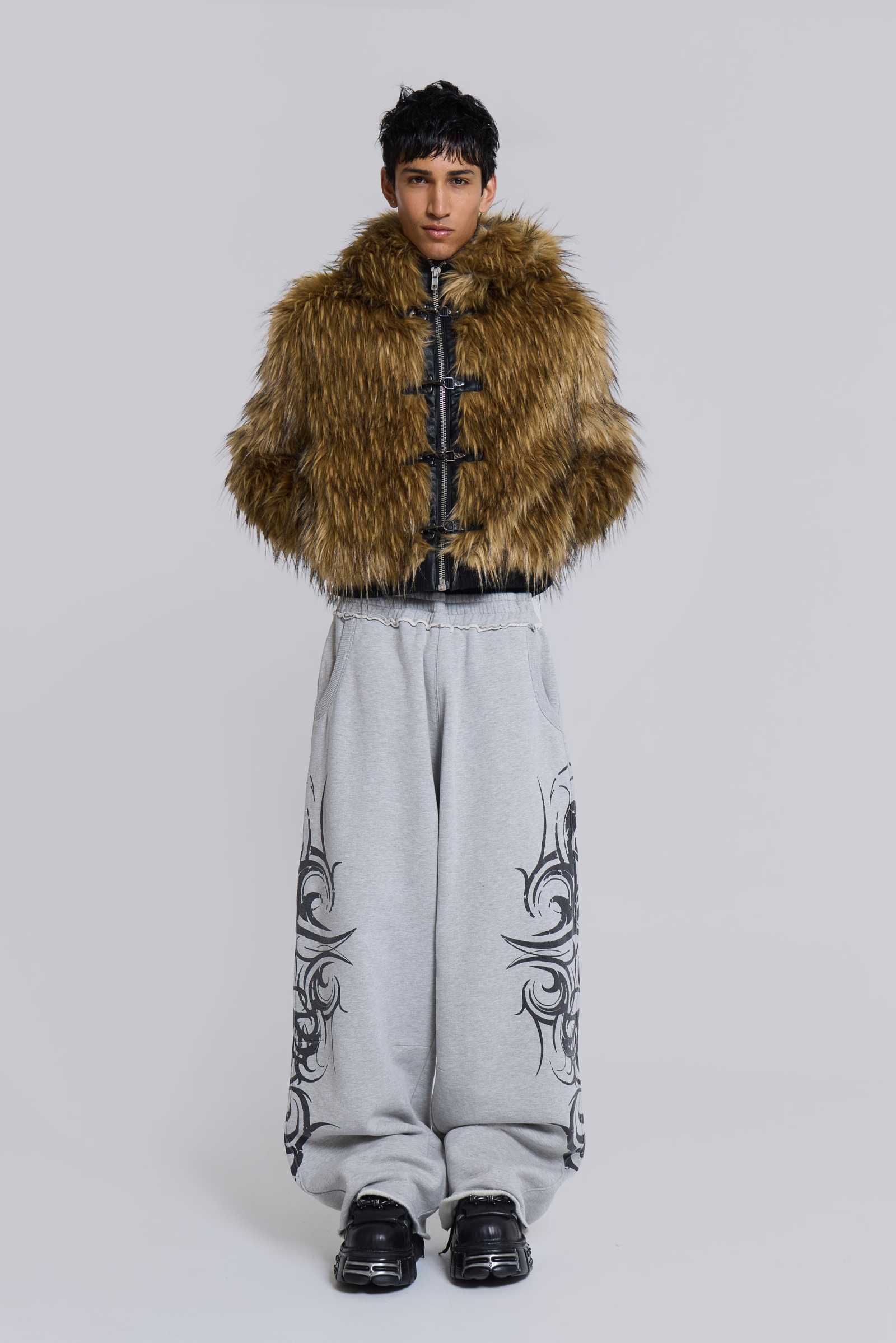 Grey Blade Joggers | Jaded Man – Jaded London