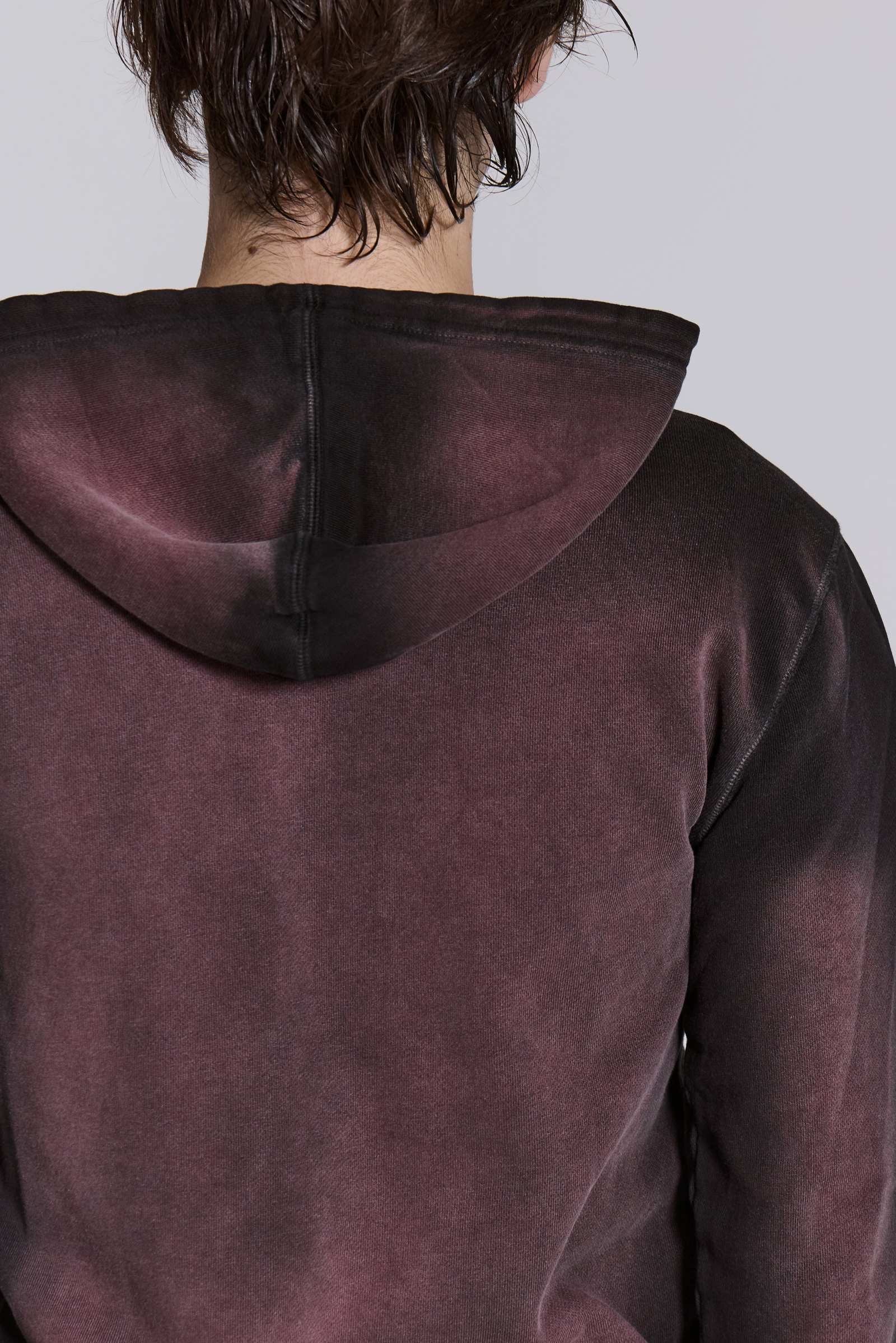 Shop Deep Red Fade Mini Monster Hoodie | Jaded London | Clothing