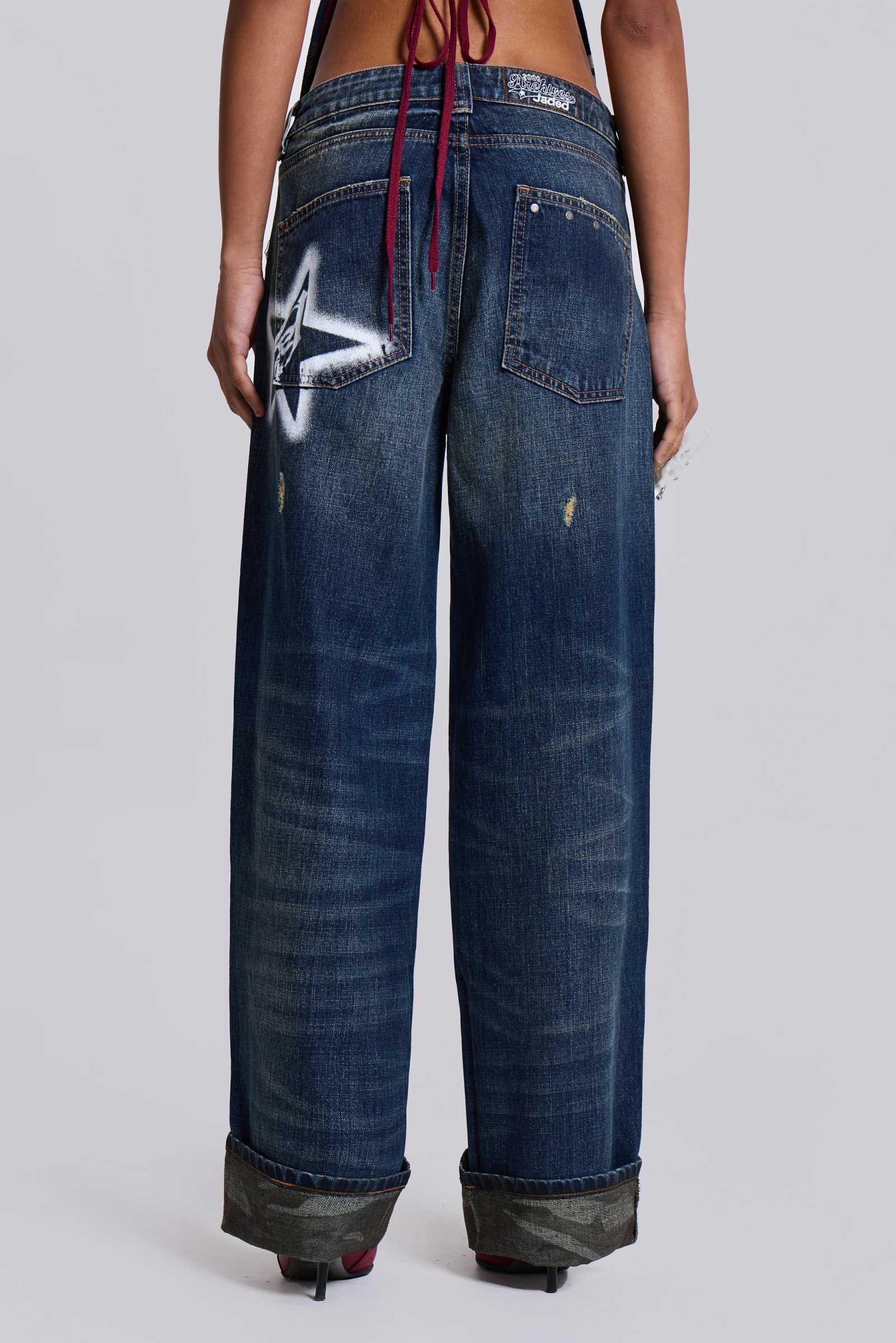 Shop 2K LDN Sonic Jeans | Jaded London | Clothing