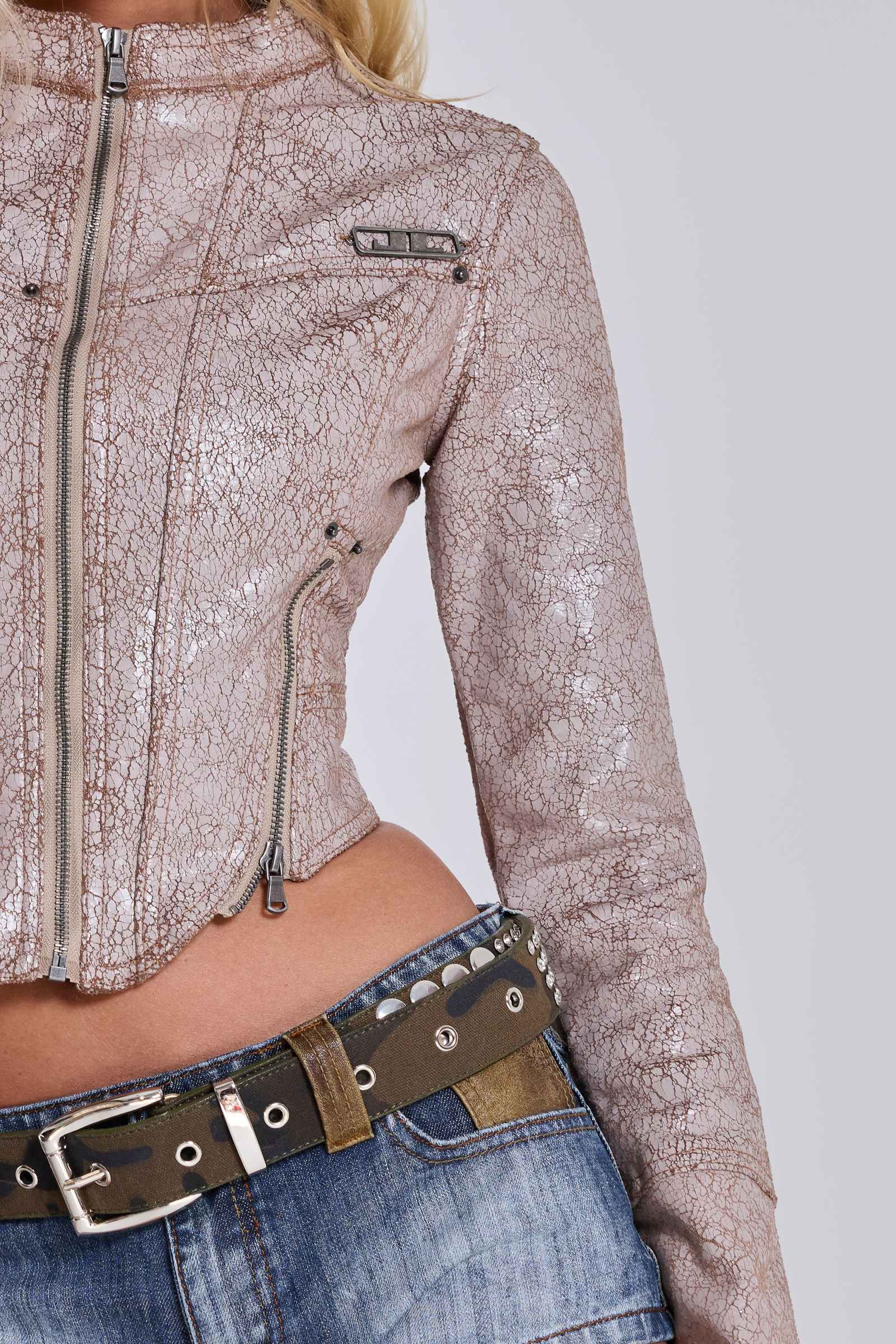 Sphynx Cracked Corsetted Jacket | Jaded London | Clothing
