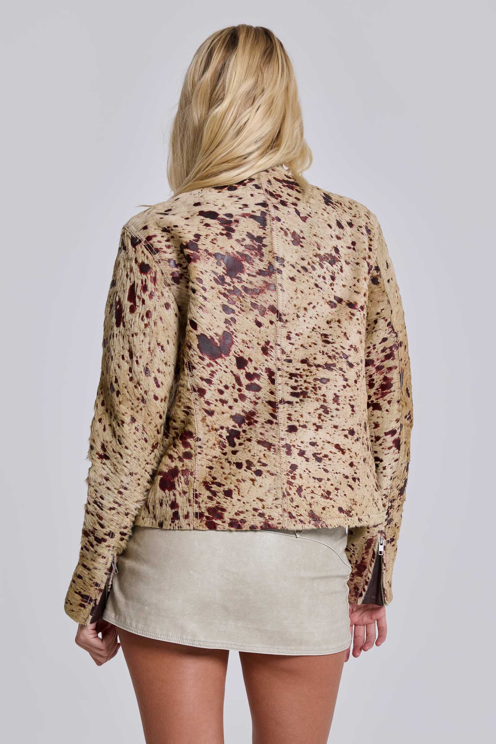 Real Cowhide Piston Jacket | Jaded London | Clothing