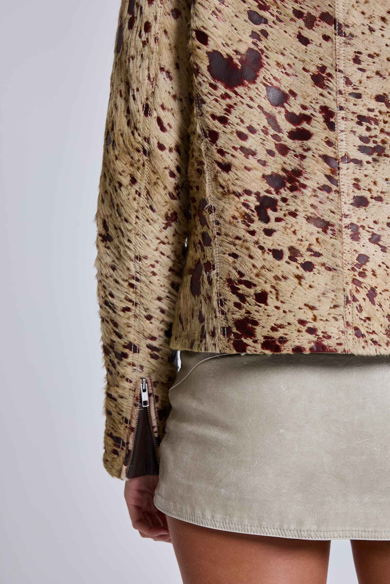 Real Cowhide Piston Jacket | Jaded London | Clothing