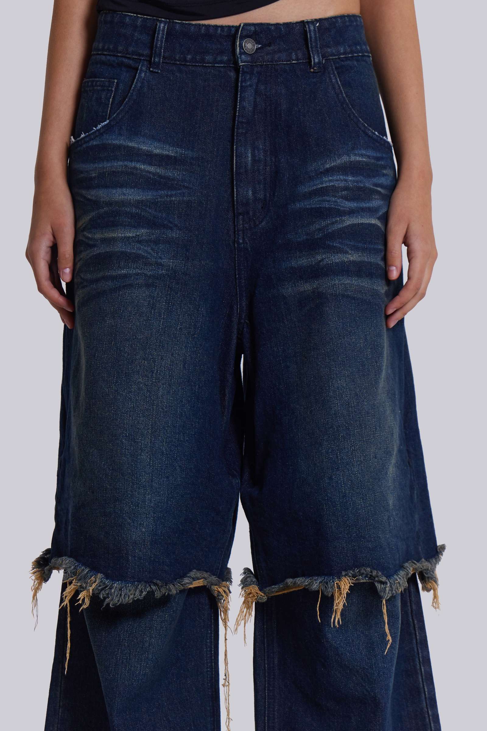 Shop Evo Double Layered Jeans | Jaded London | Clothing