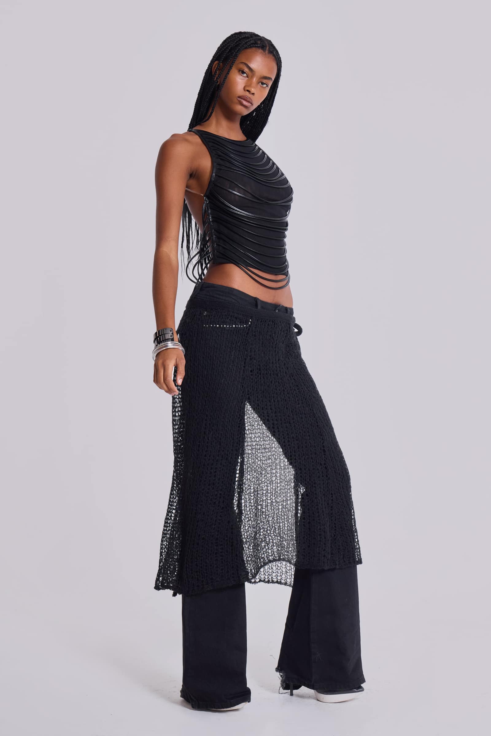 Strings Attached Backless Top | Jaded London | Clothing