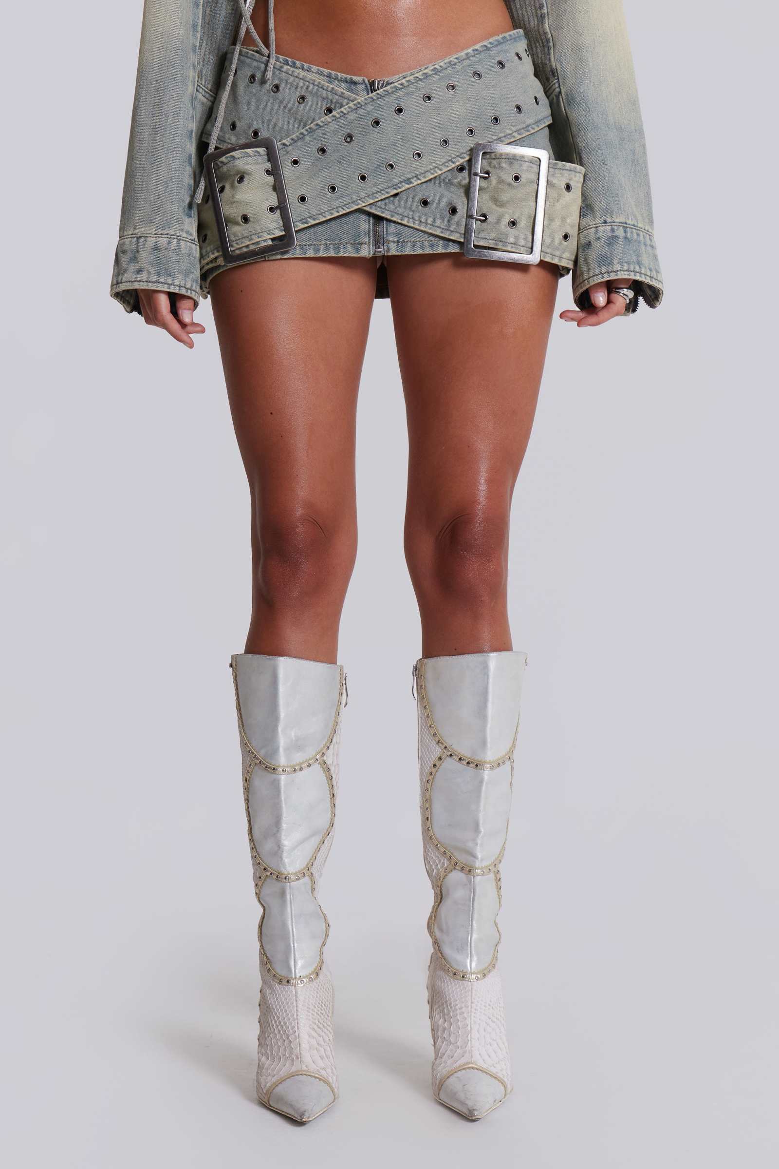 Shop Denim Assassin Micro Mini Skirt | Jaded London | Clothing