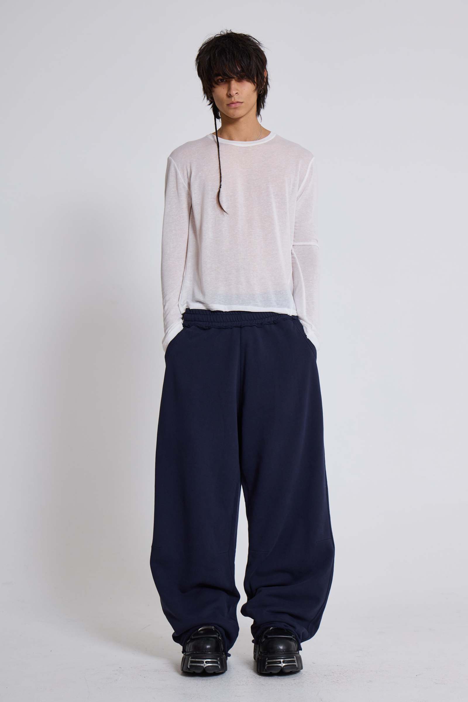 Navy Blue Monster Joggers | Jaded London | Clothing