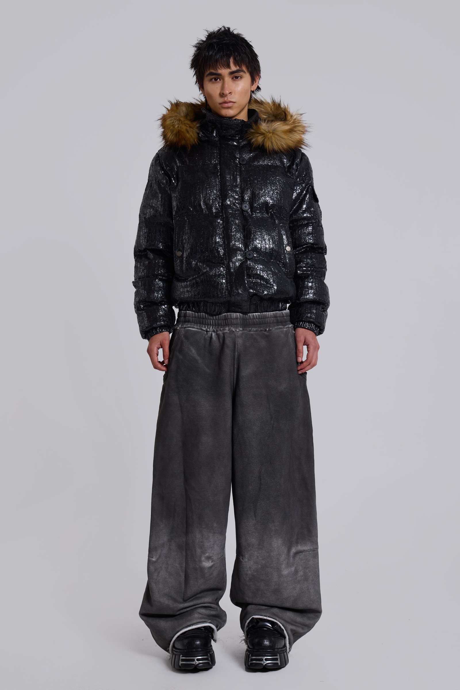 Studded Wing Monster Joggers | Jaded London | Clothing