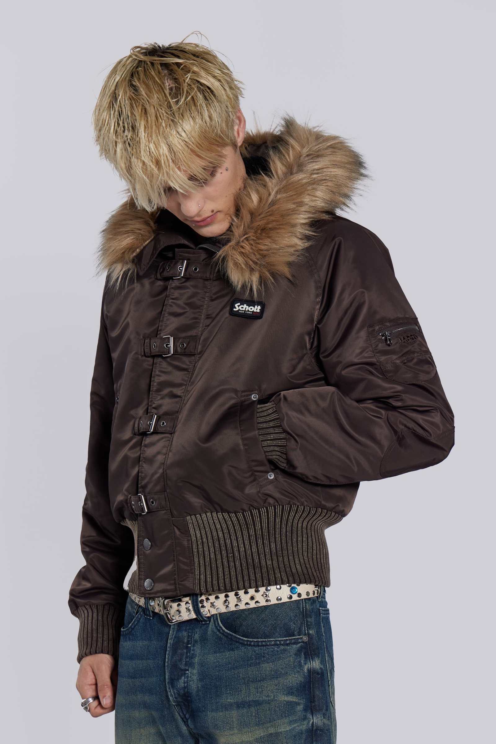 Shop Brown Jet Jacket | Jaded London | Clothing