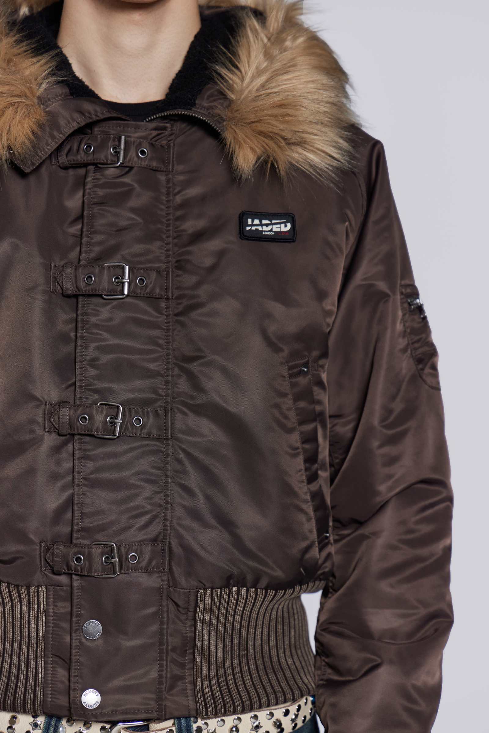Shop Brown Jet Jacket | Jaded London | Clothing