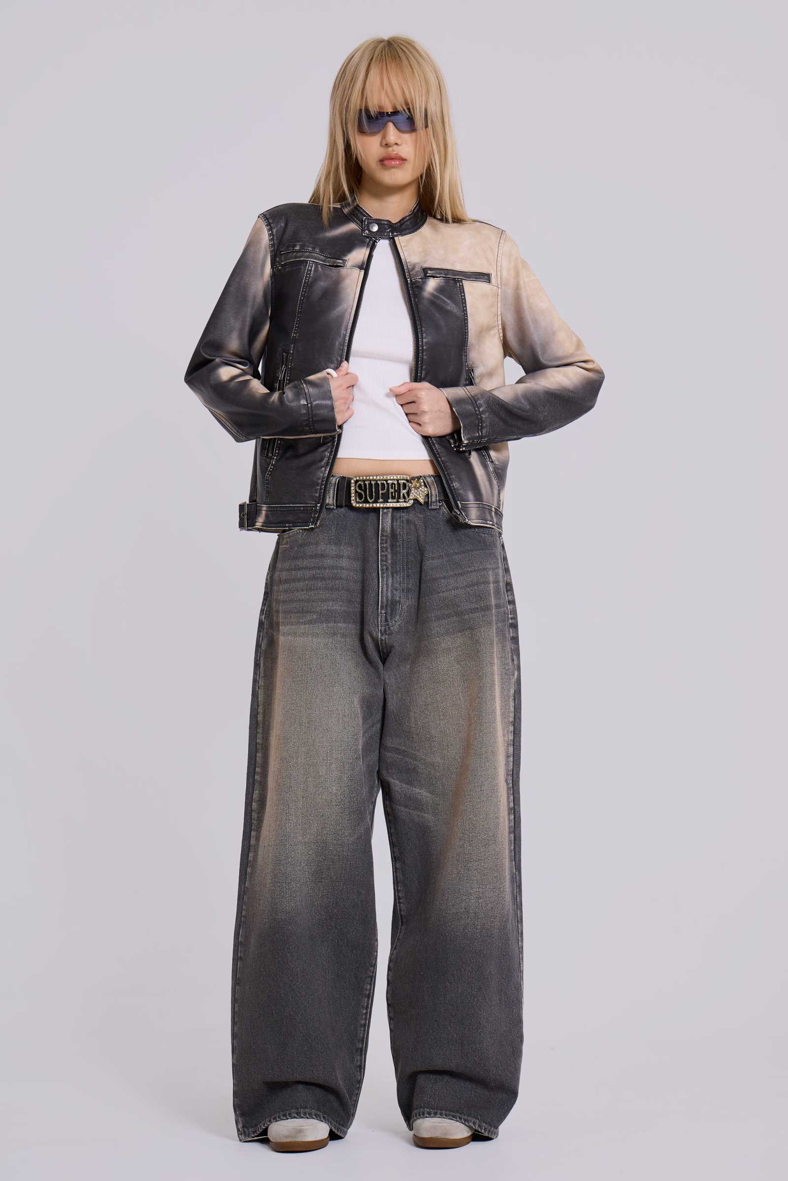 Smoke Graphite Jacket | Jaded London | Clothing