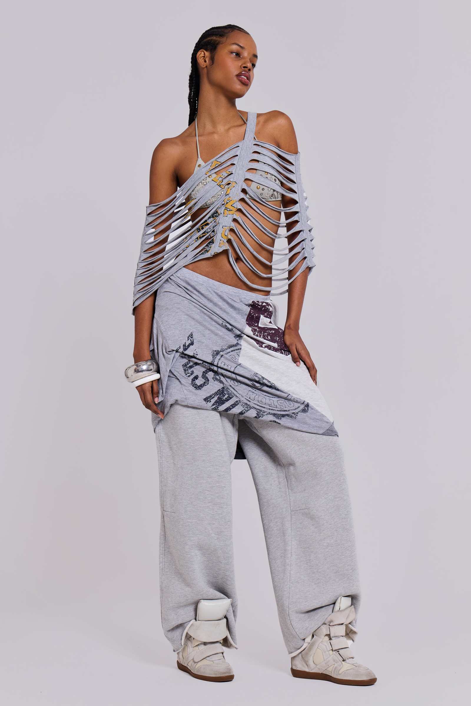 April Reworked Reverse Top | Jaded London | Clothing