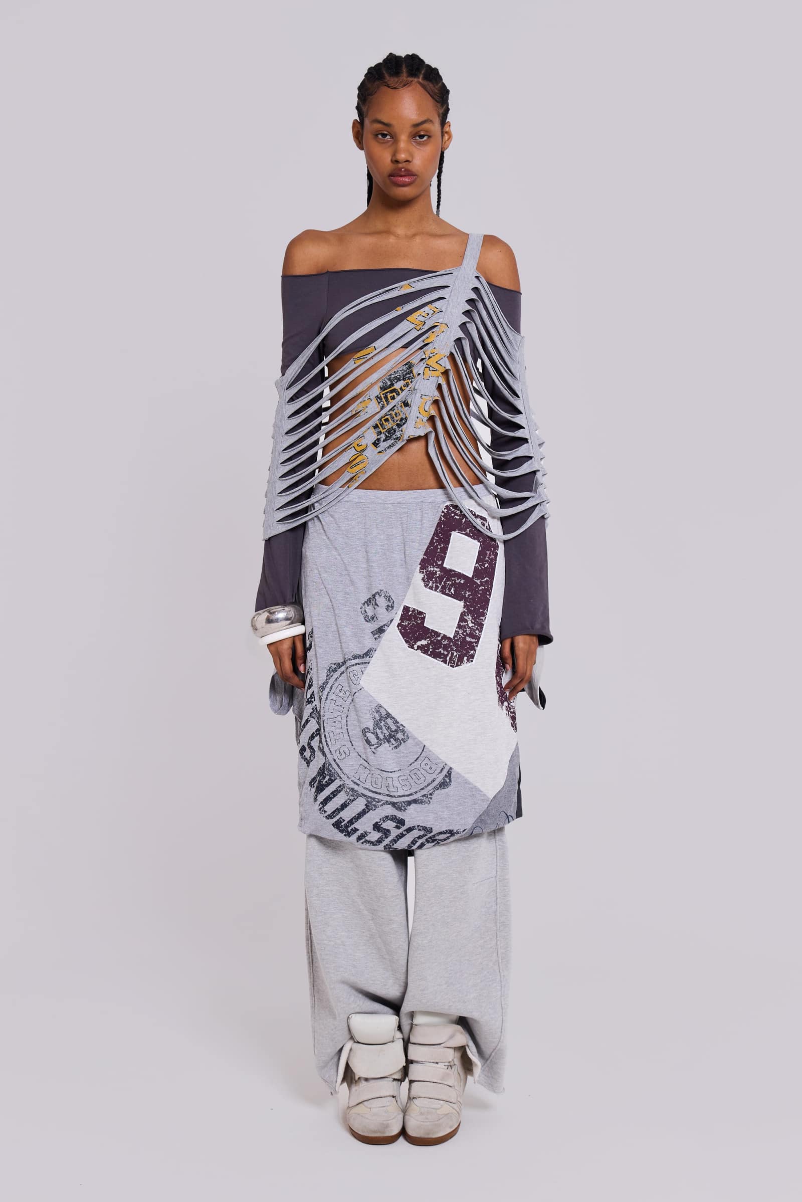 Riley Slashed Multiway Cape Top | Jaded London | Clothing