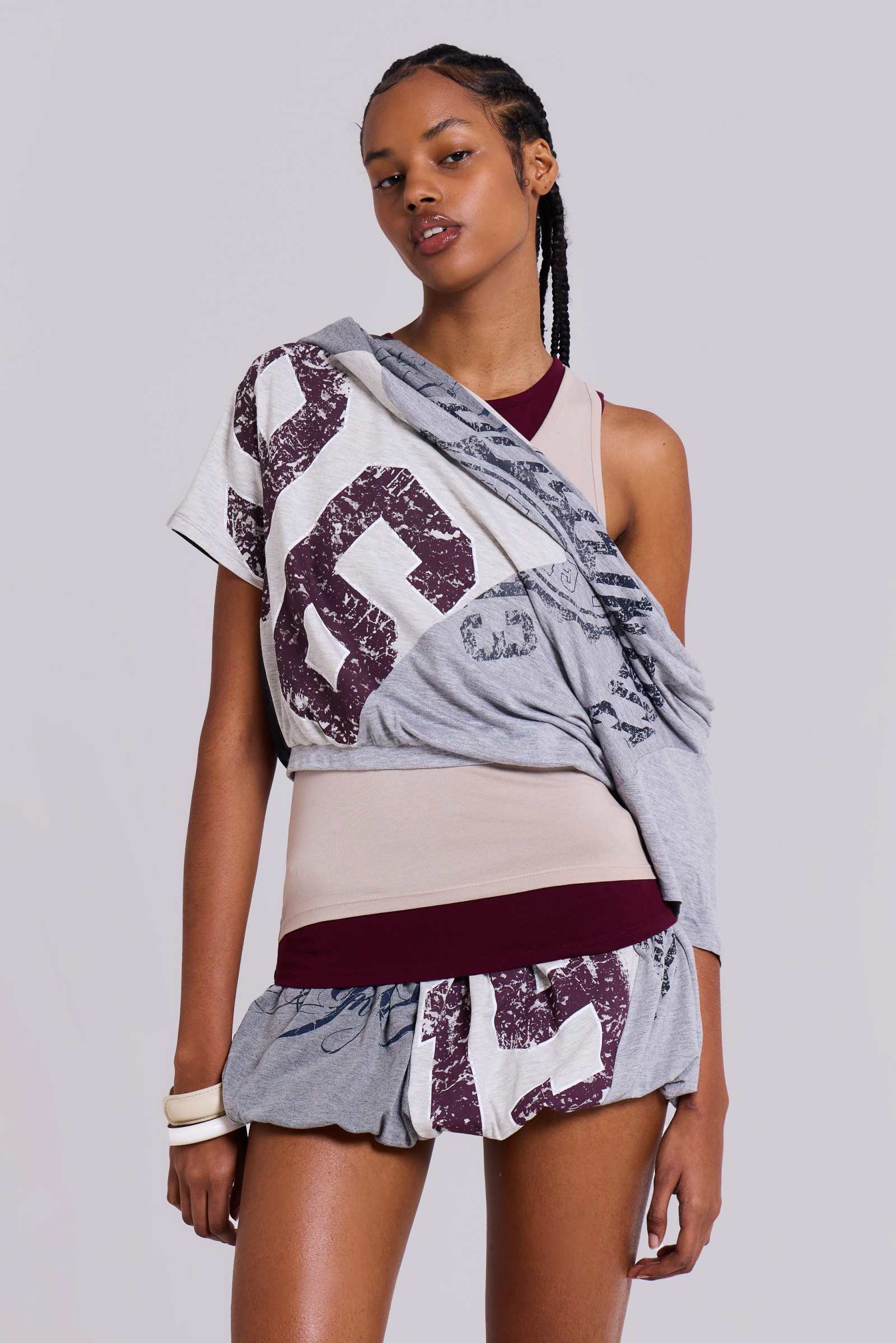 April Reworked Reverse Top | Jaded London | Clothing