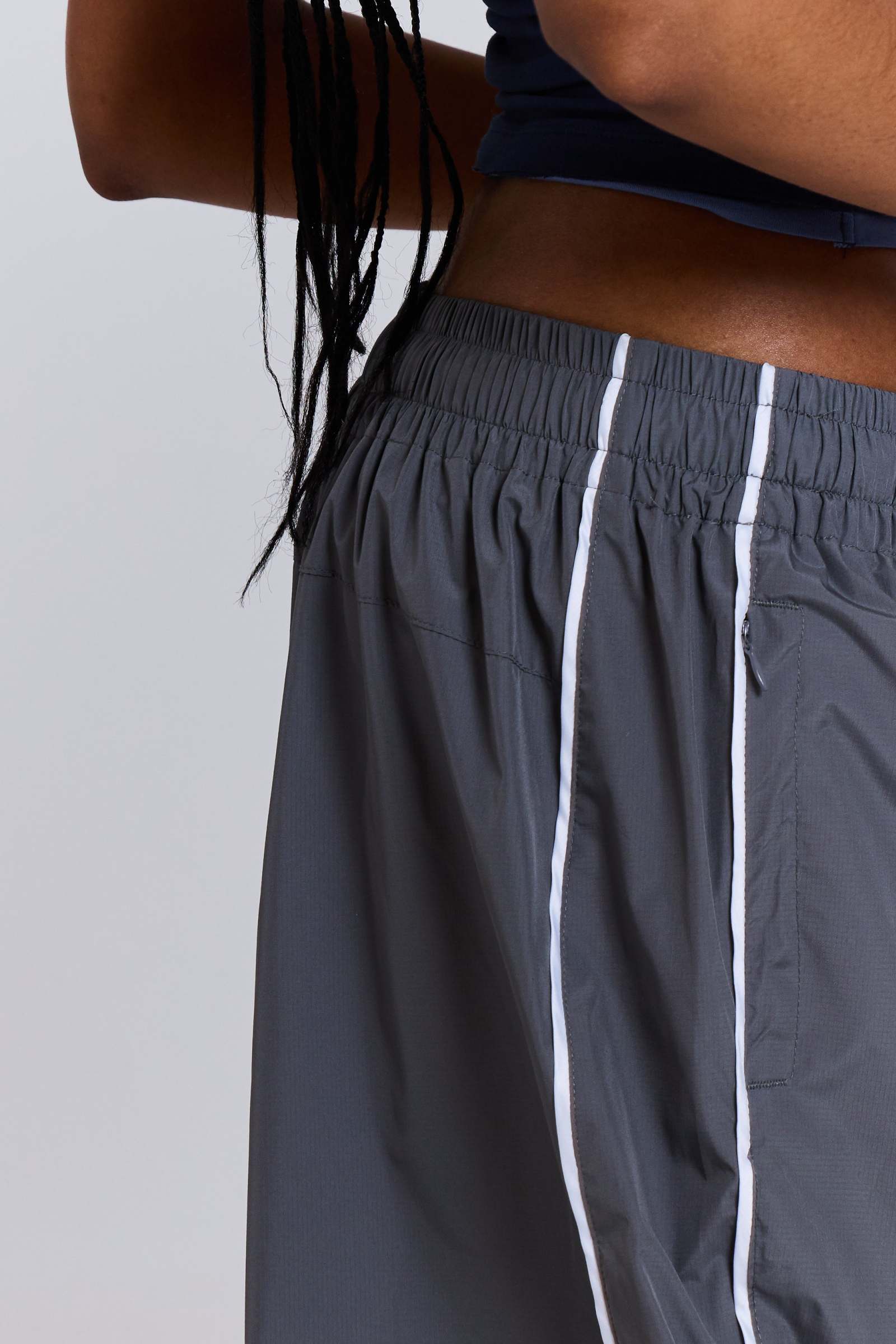 Grey Micro Fibre XL Joggers | Jaded London | Clothing