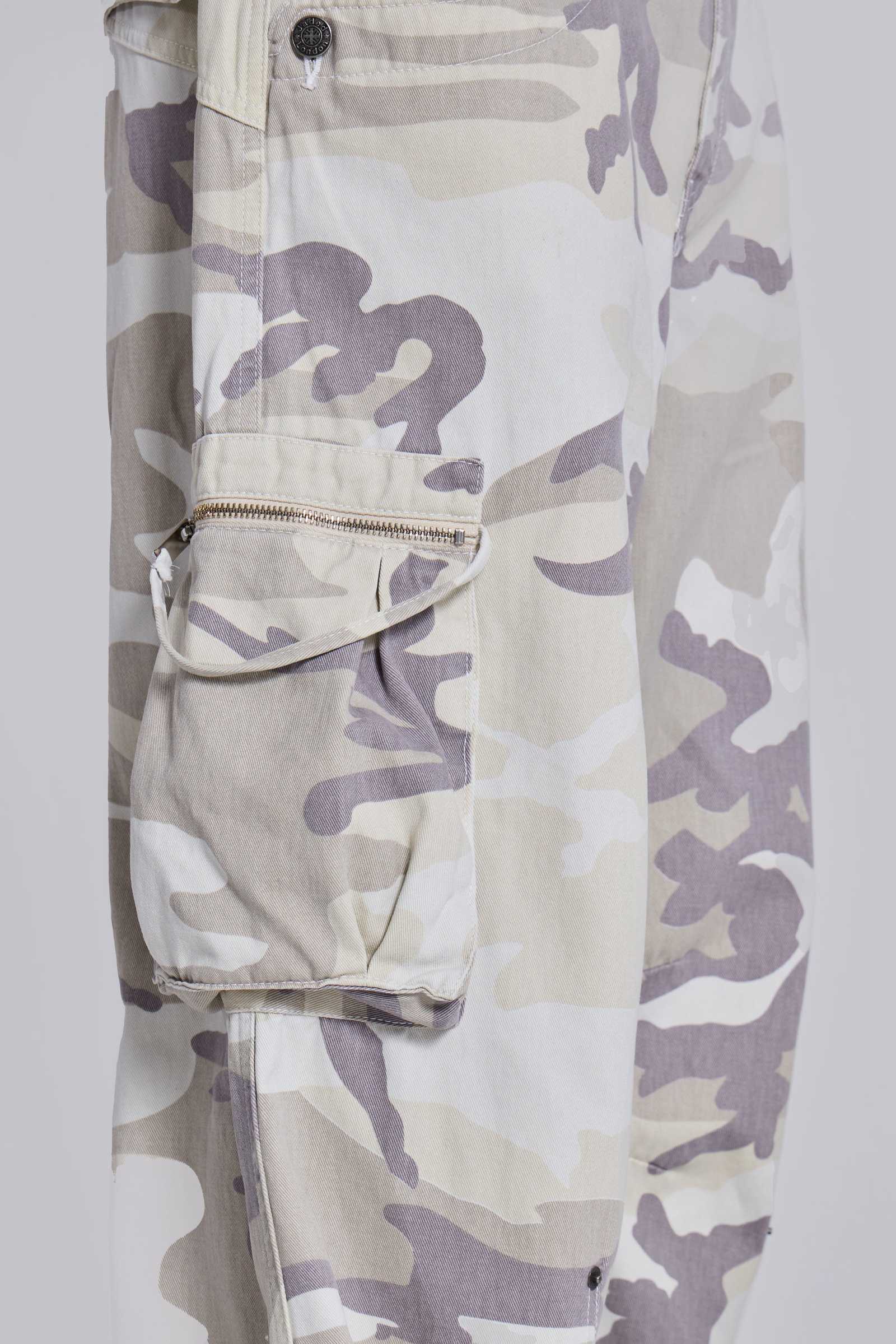 Trooper Snow Camo Cargo Pant | Jaded London