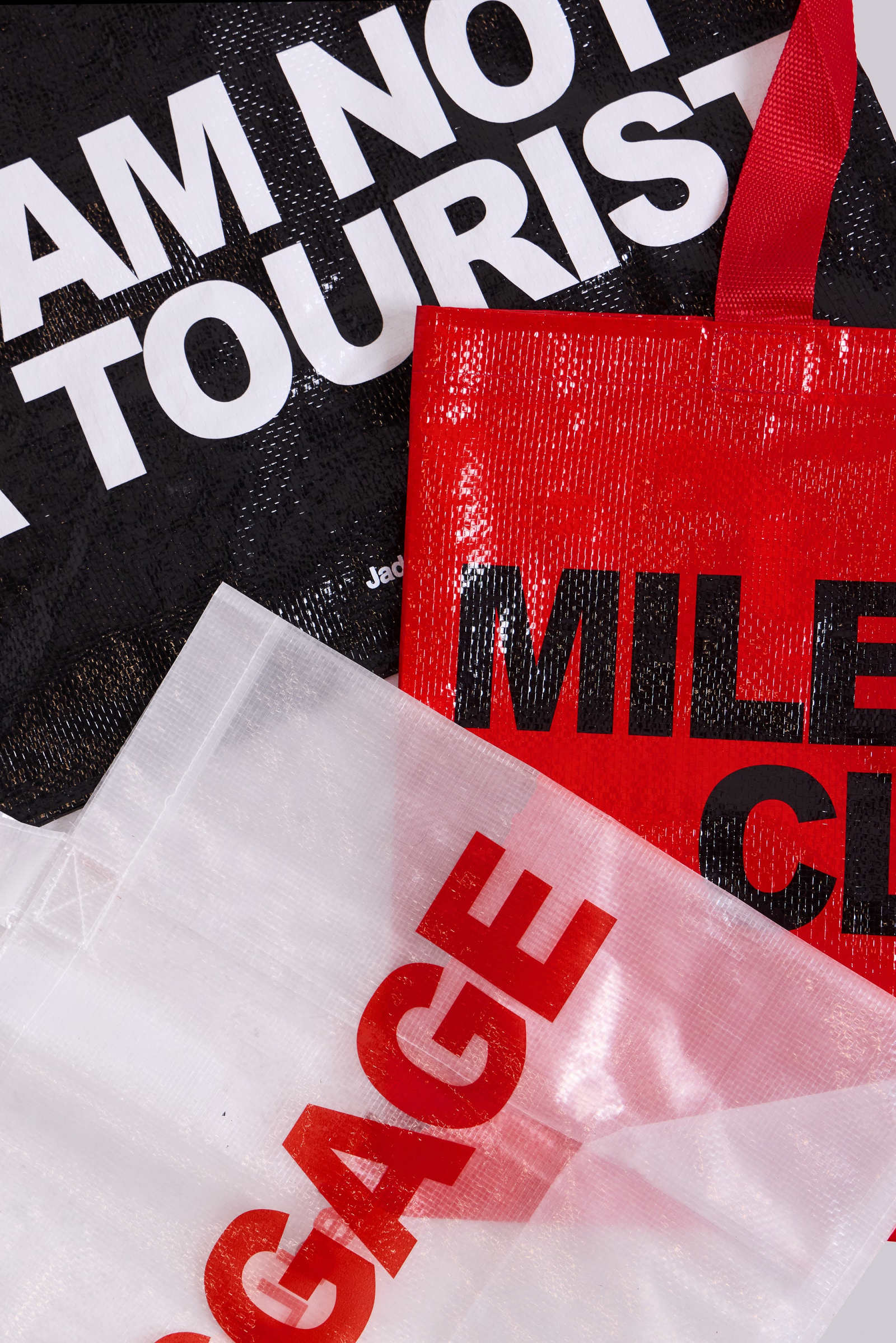 I Am Not A Tourist Shopper Bag