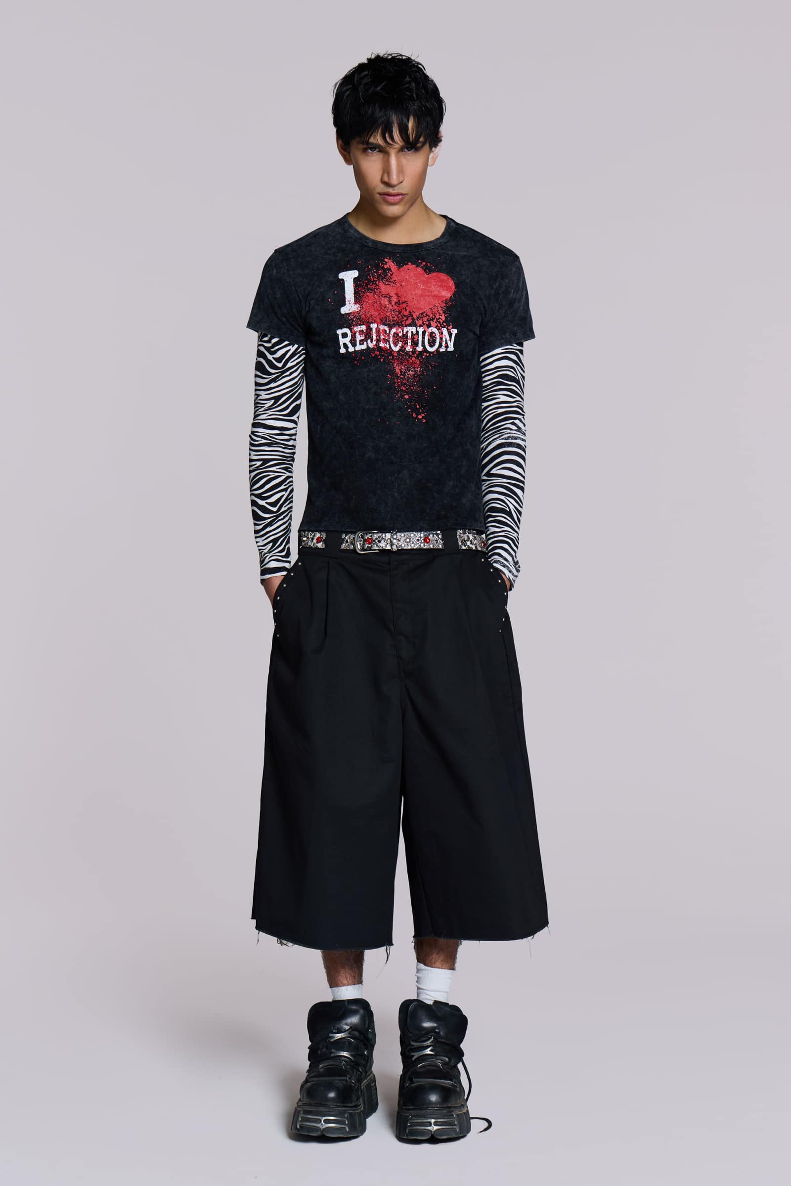 Rejection Layered Top | Jaded London | Clothing