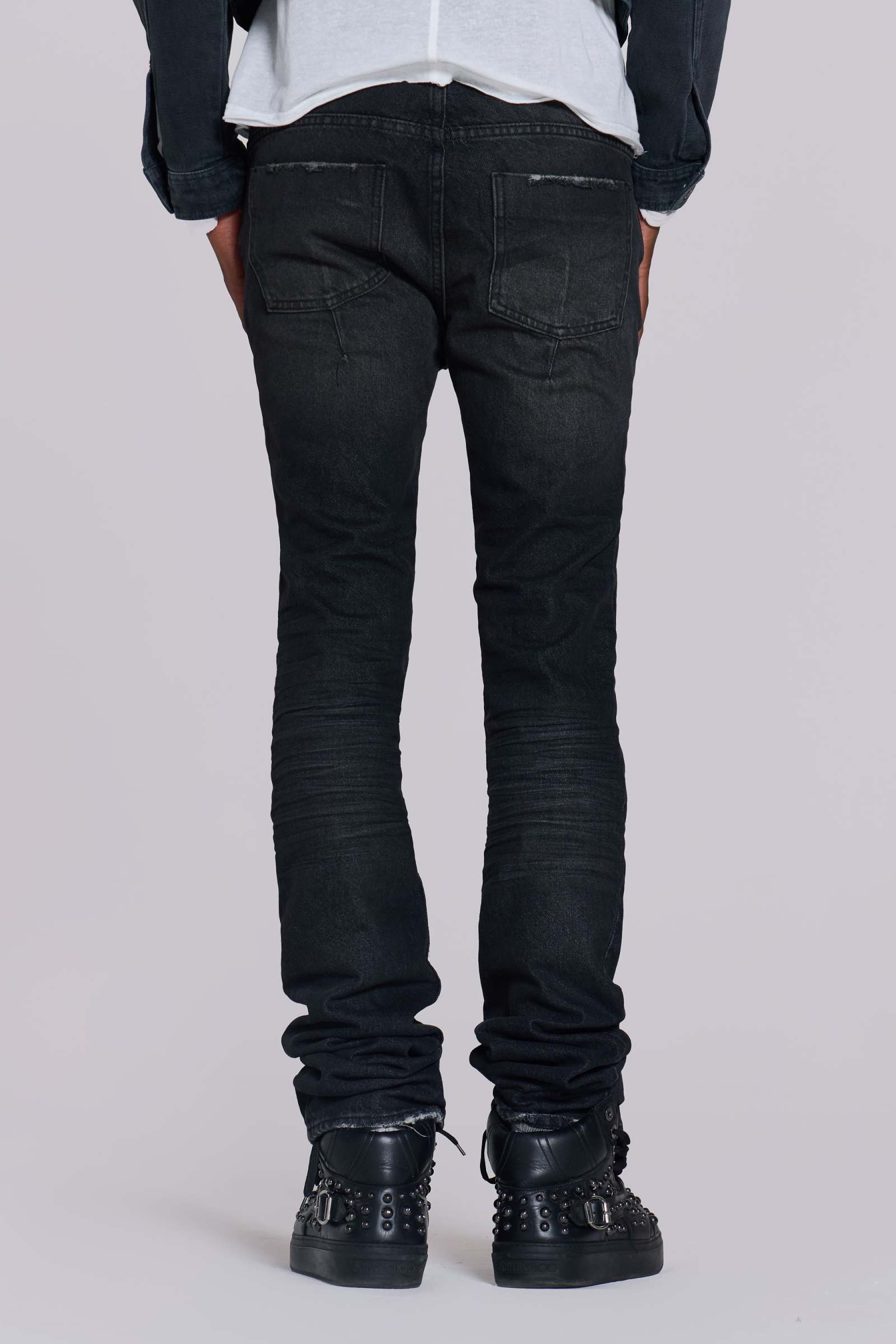 Washed Black Drain Jeans | Jaded London | Clothing