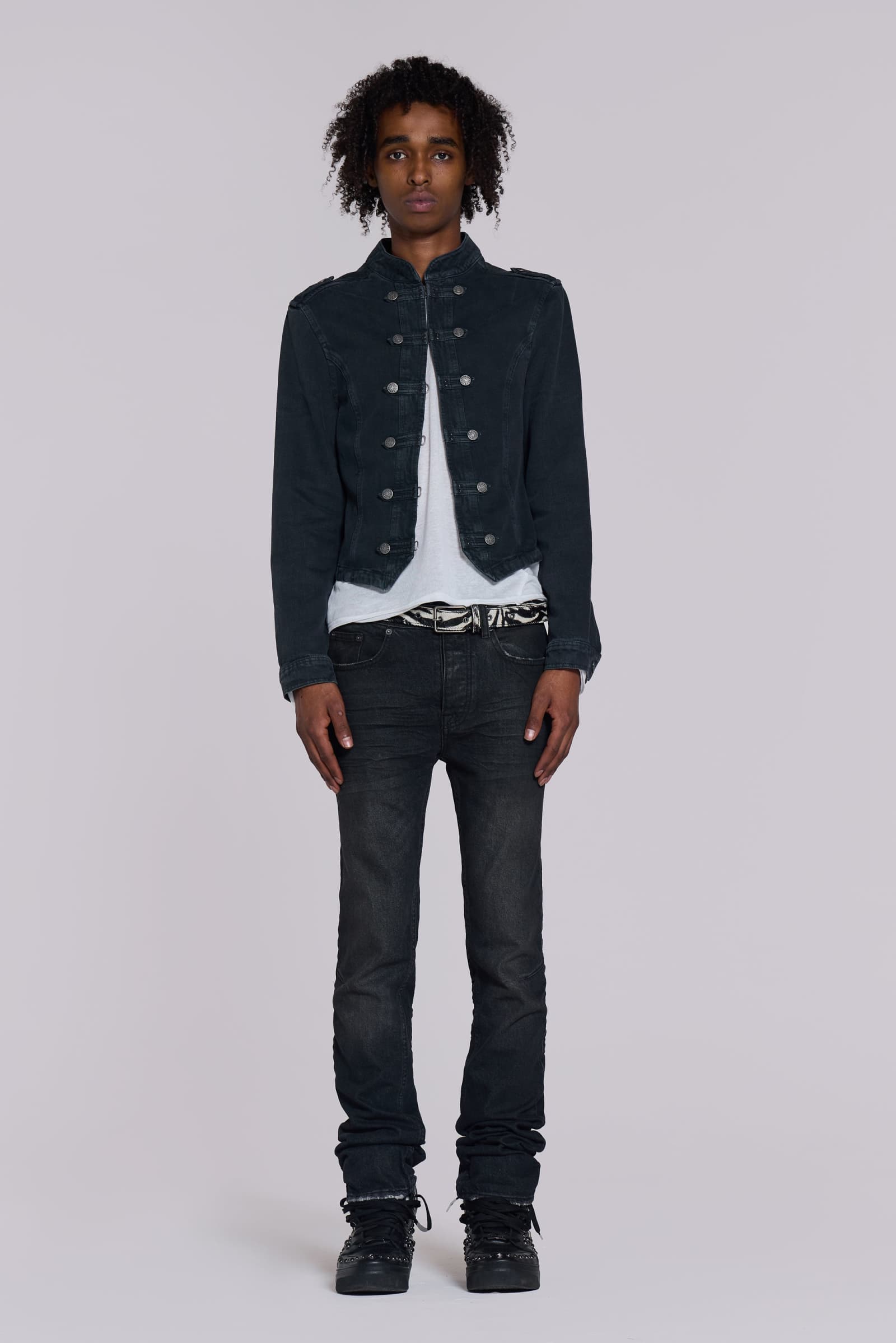 Washed Black Drain Jeans | Jaded London | Clothing