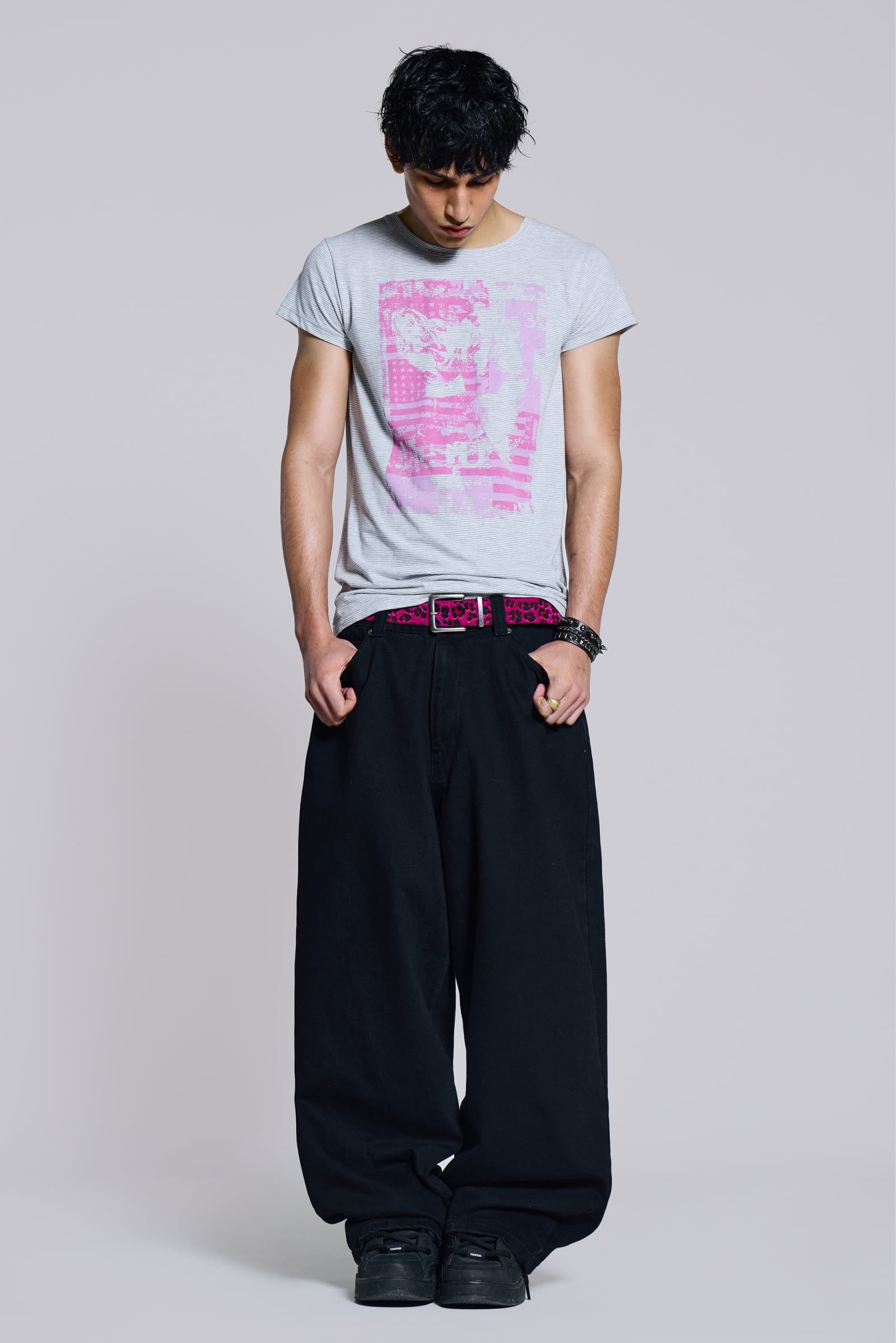 Tour Stripe T-Shirt | Jaded London | Clothing