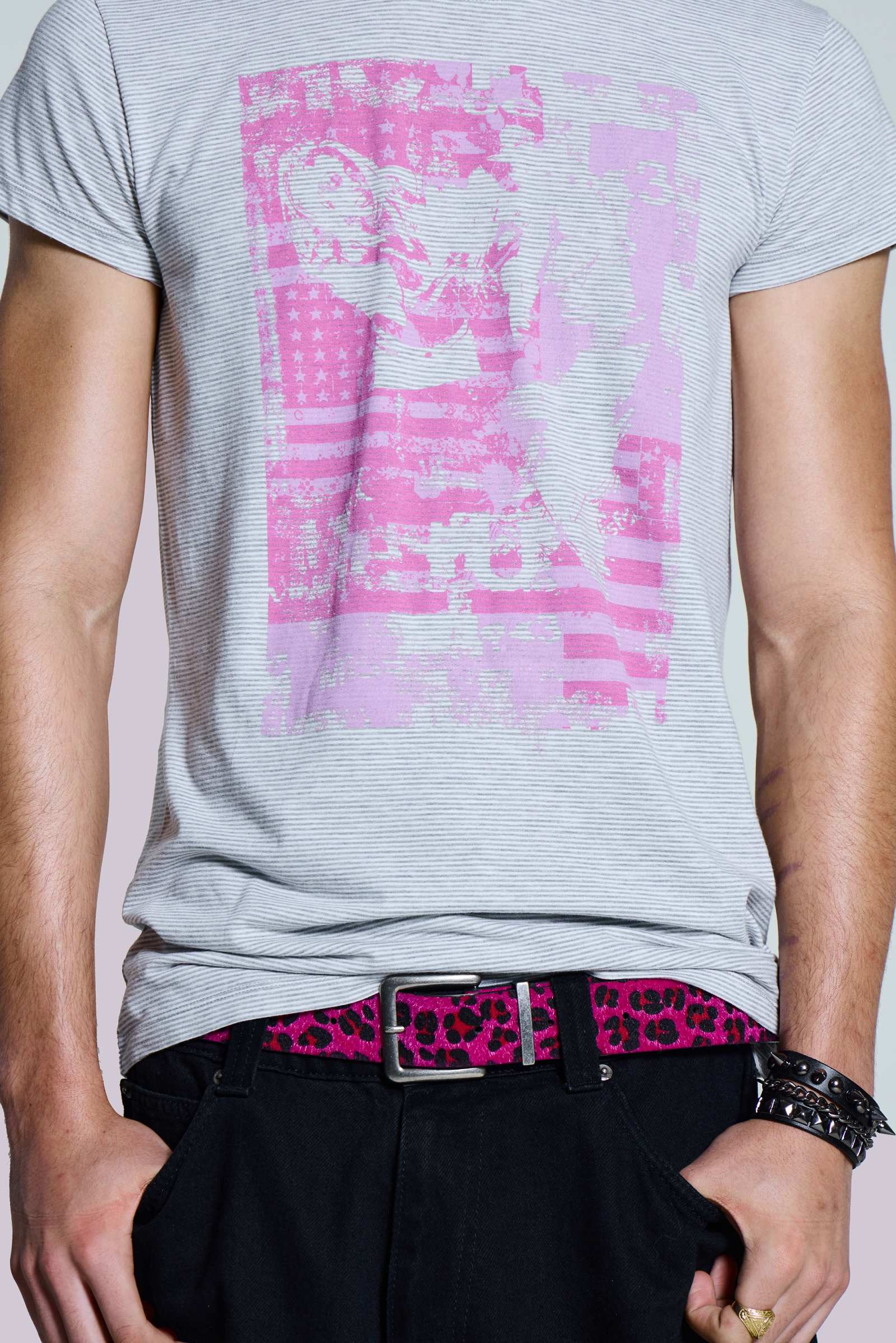 Tour Stripe T-Shirt | Jaded London | Clothing