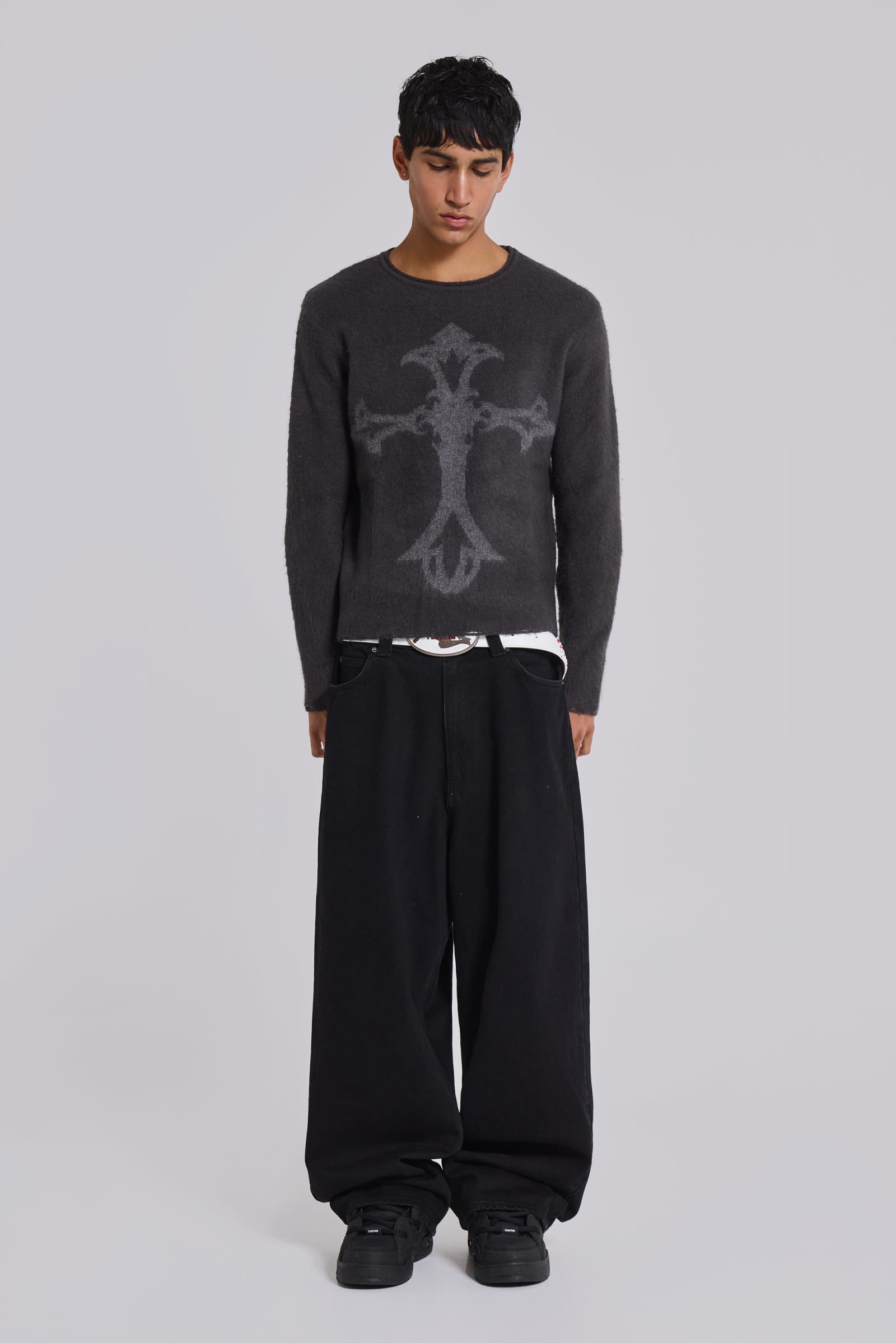 Shop Devine Knit Jumper | Jaded London | Clothing