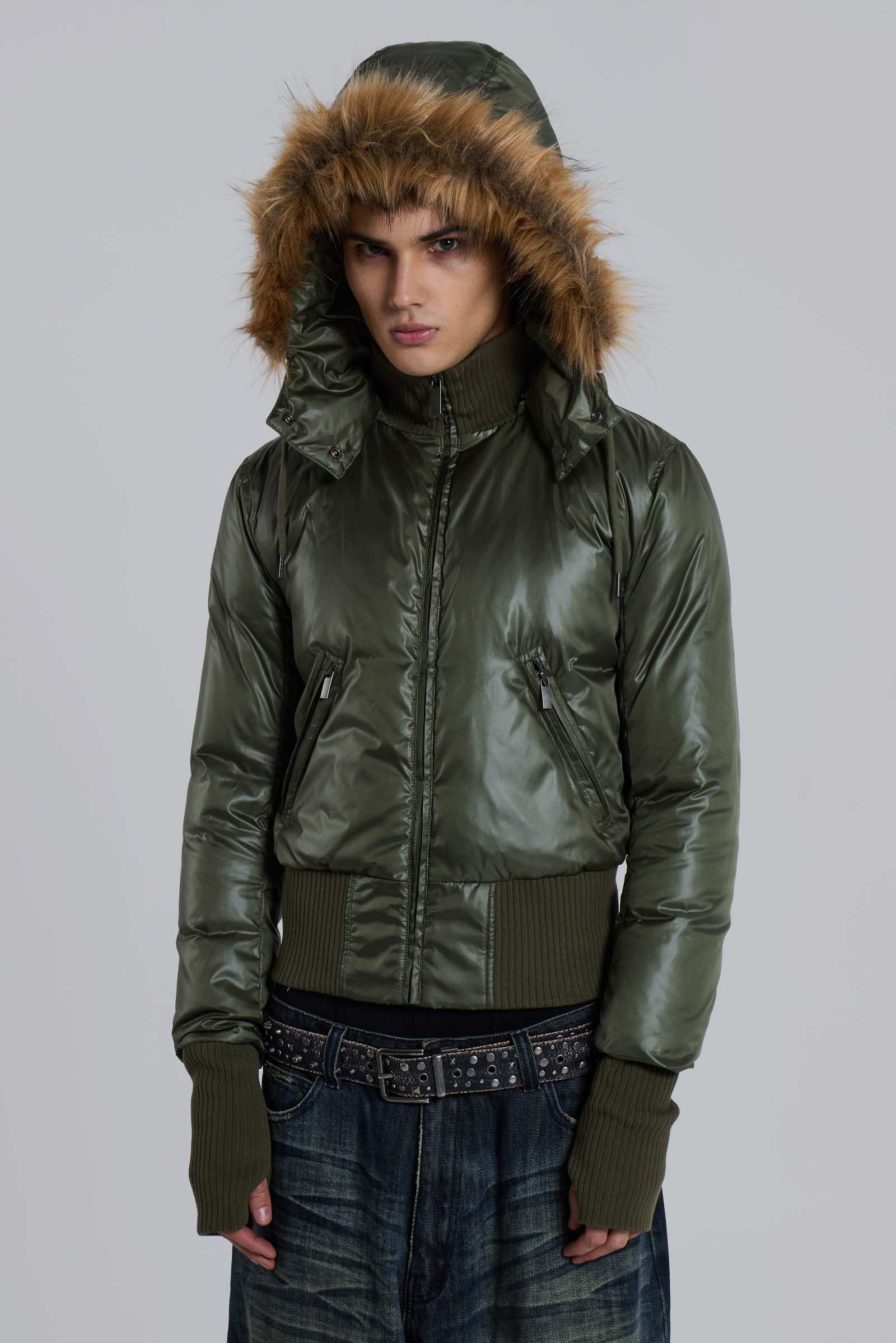 Khaki Mercury Jacket | Jaded London | Clothing
