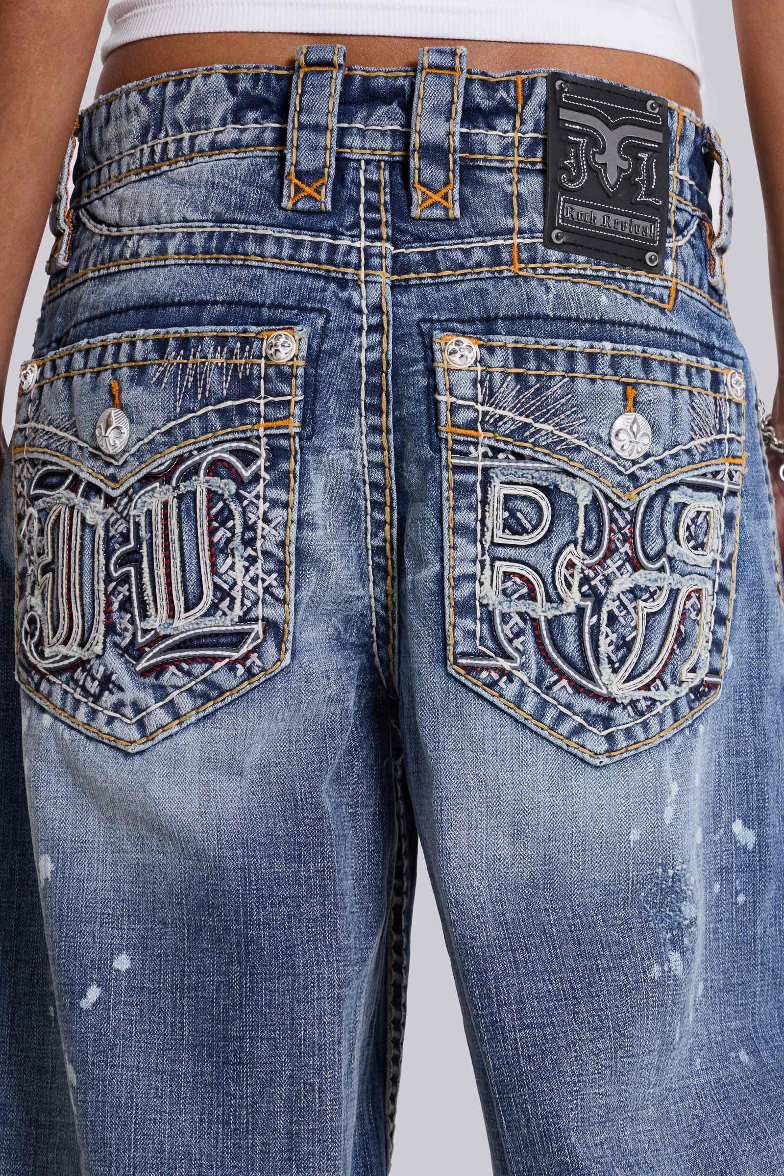 Shop Rock Revival Axel Colossus Jeans | Jaded London | Clothing