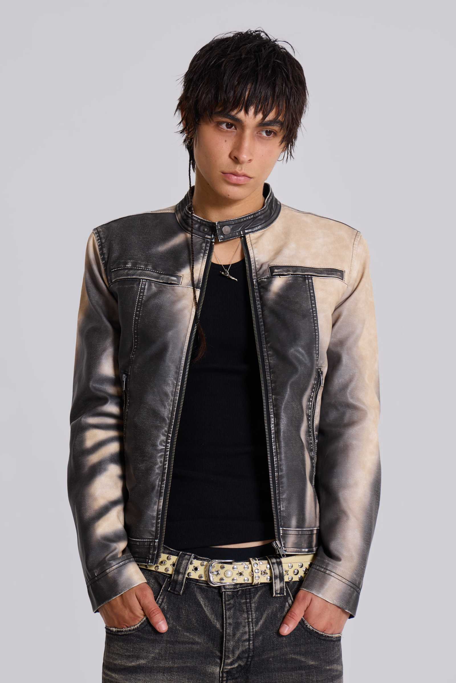 Smoke Graphite Jacket | Jaded London | Clothing