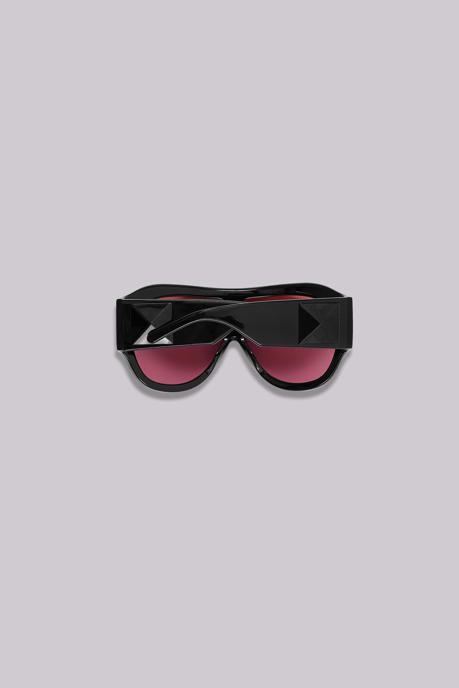 Noctra XL Stud Sunglasses in Damson | Jaded London | Clothing