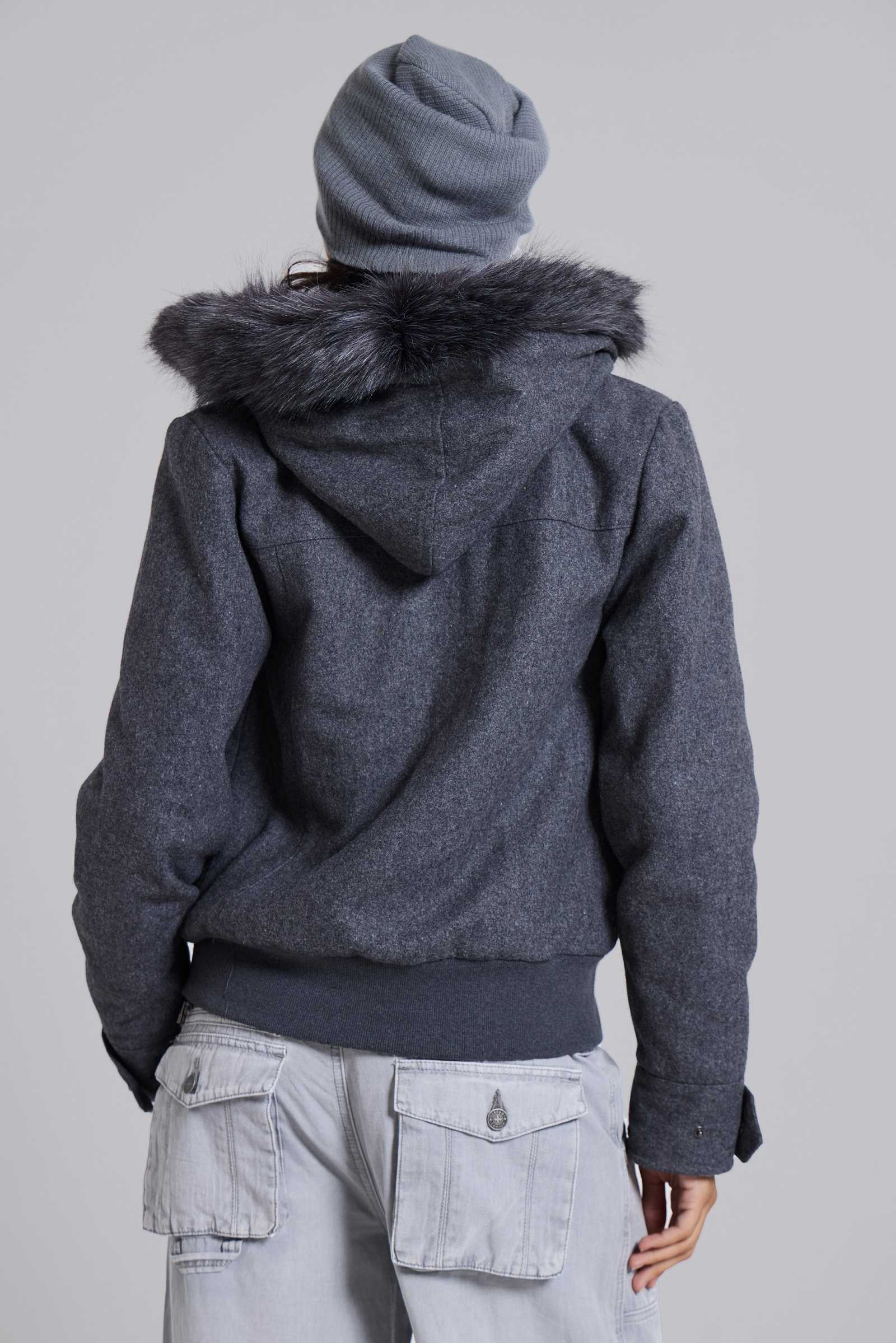 Marl Drummer Hooded Jacket | Jaded London | Women's