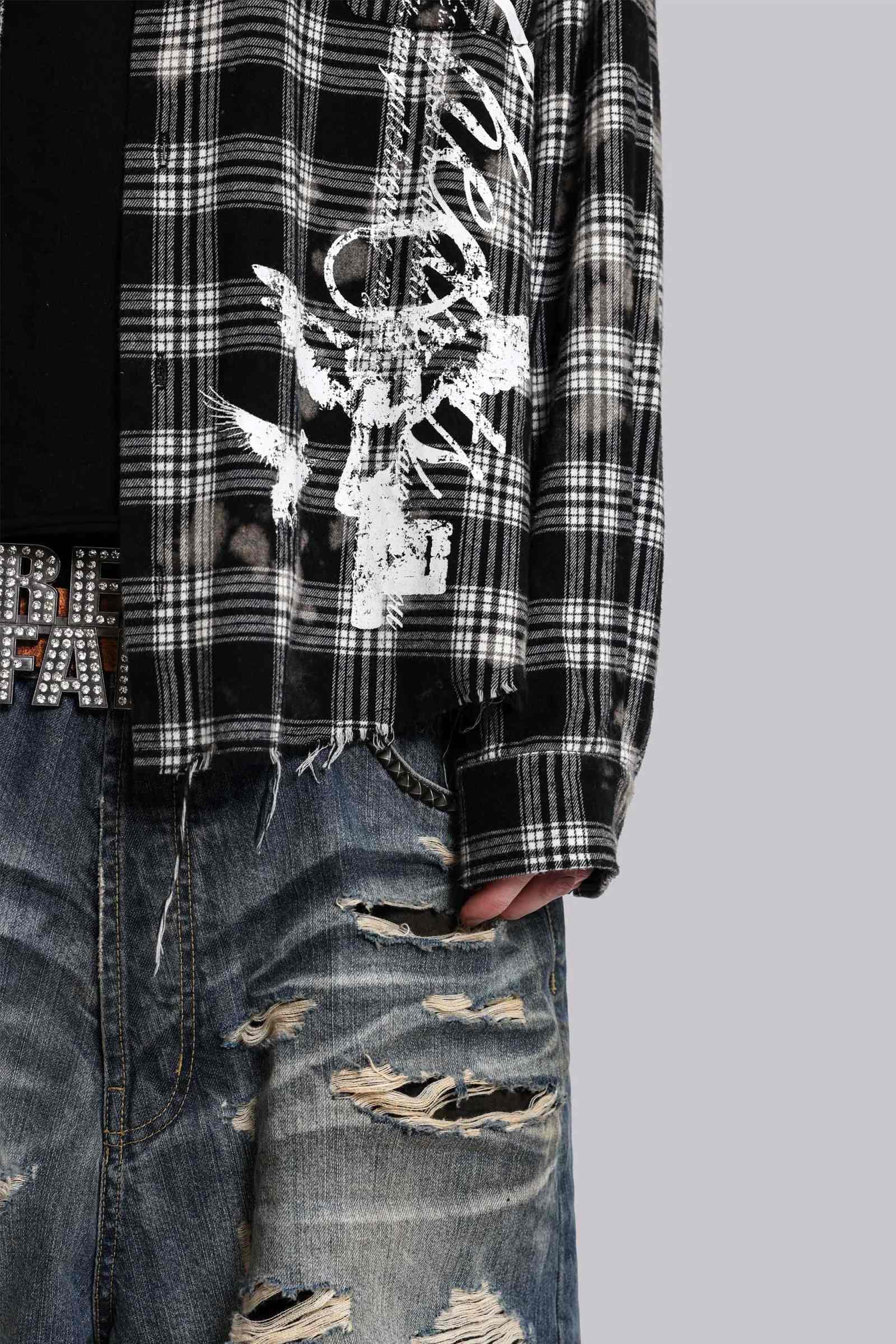 Spirit Checked Flannel Shirt | Jaded London | Clothing
