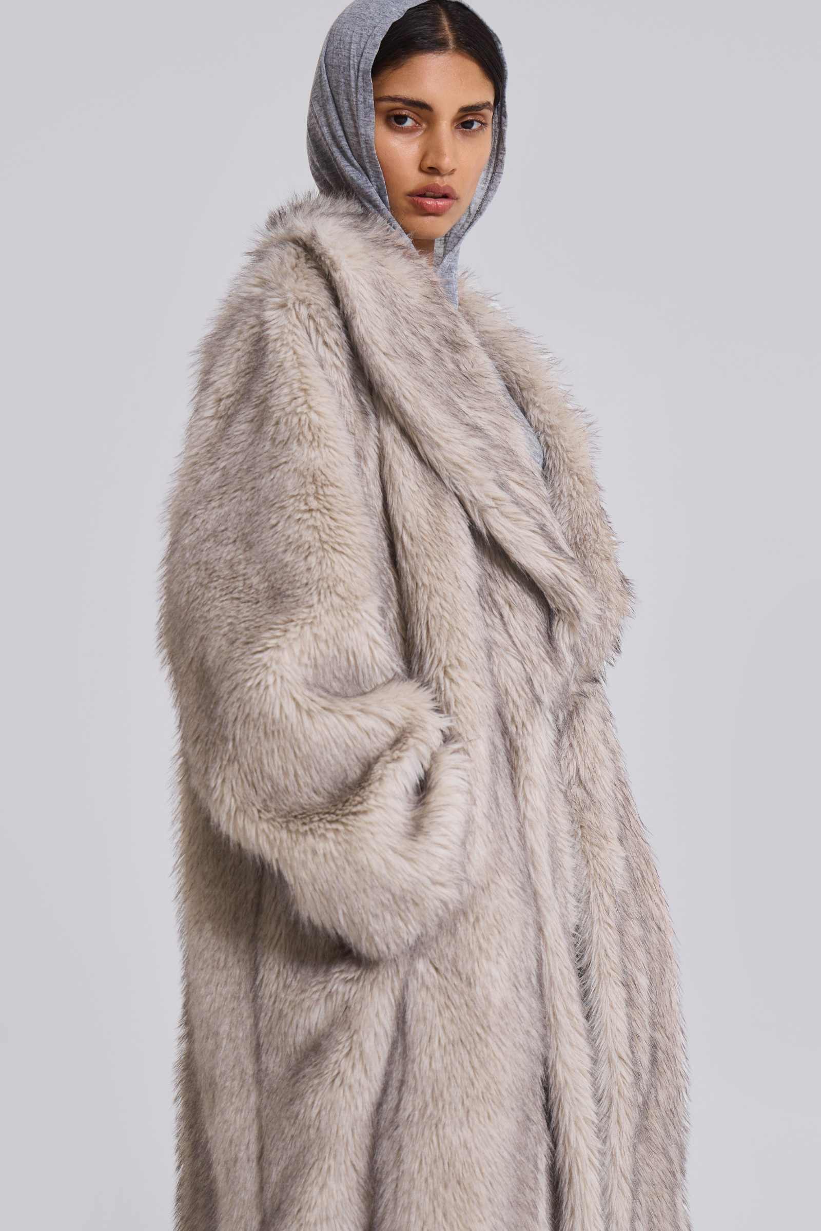 Alaska Faux Fur Coat | Jaded London | Outerwear