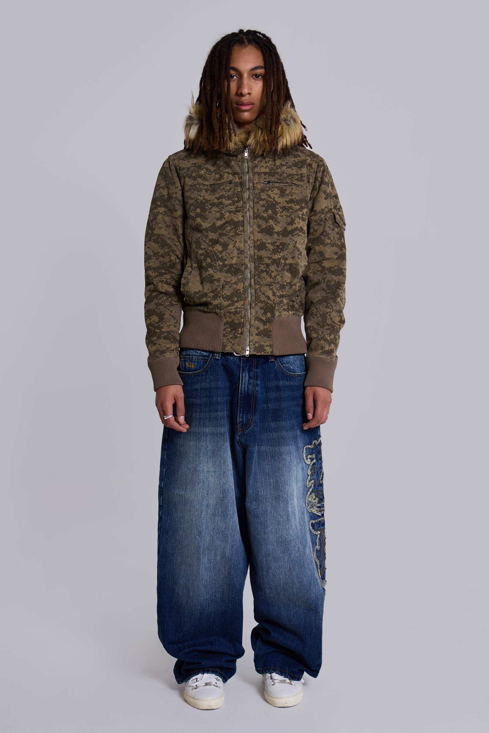 Digi Camo Marshal Jacket | Jaded London | Clothing