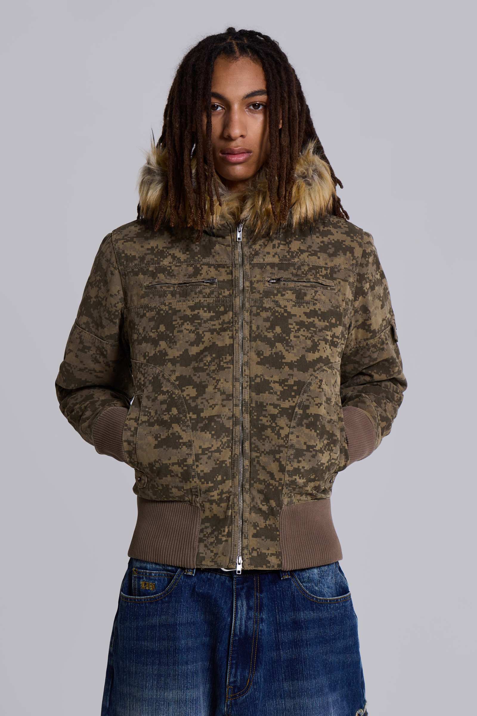 Digi Camo Marshal Jacket | Jaded London | Clothing