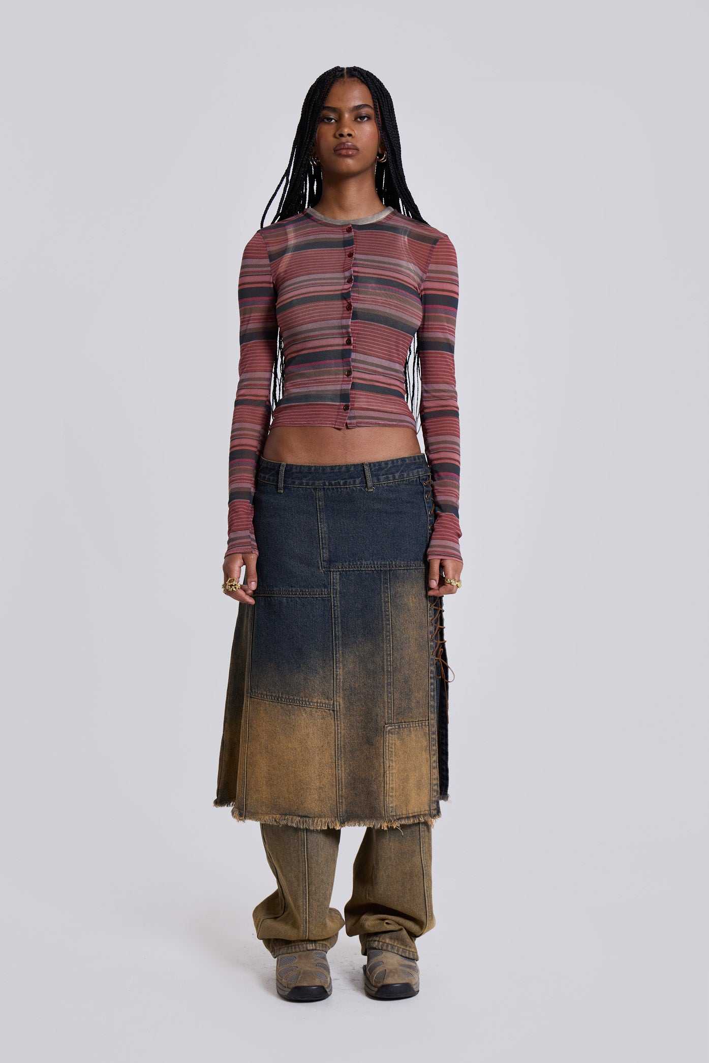 Shop Raid Mesh Top | Jaded London | Clothing