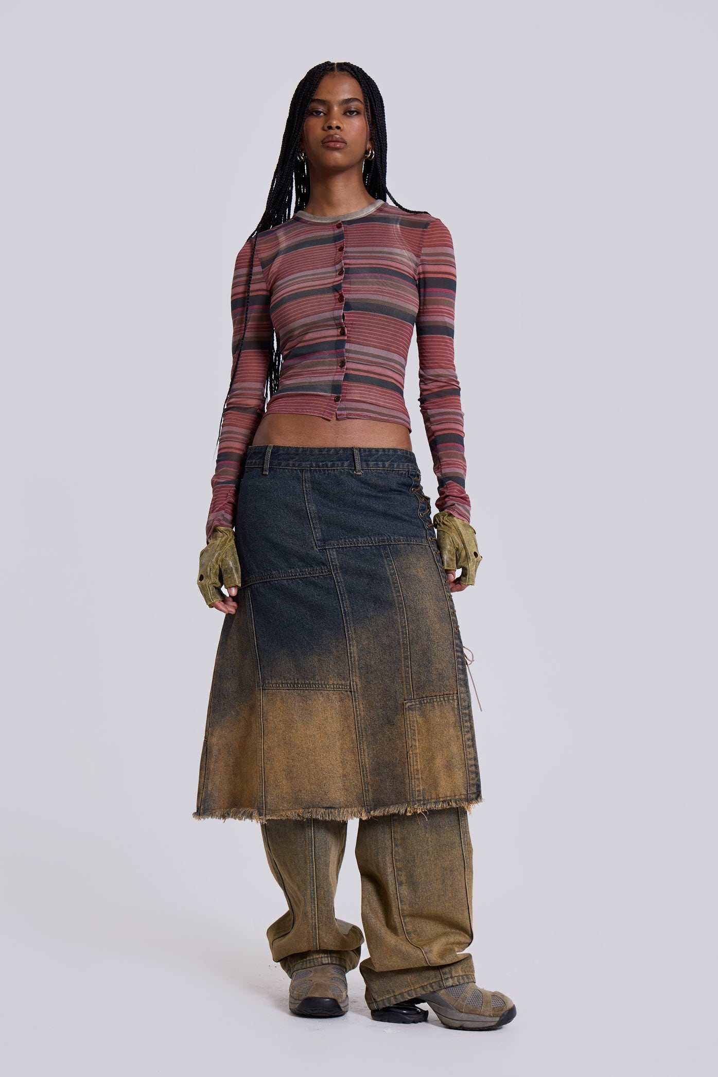 Shop Raid Mesh Top | Jaded London | Clothing