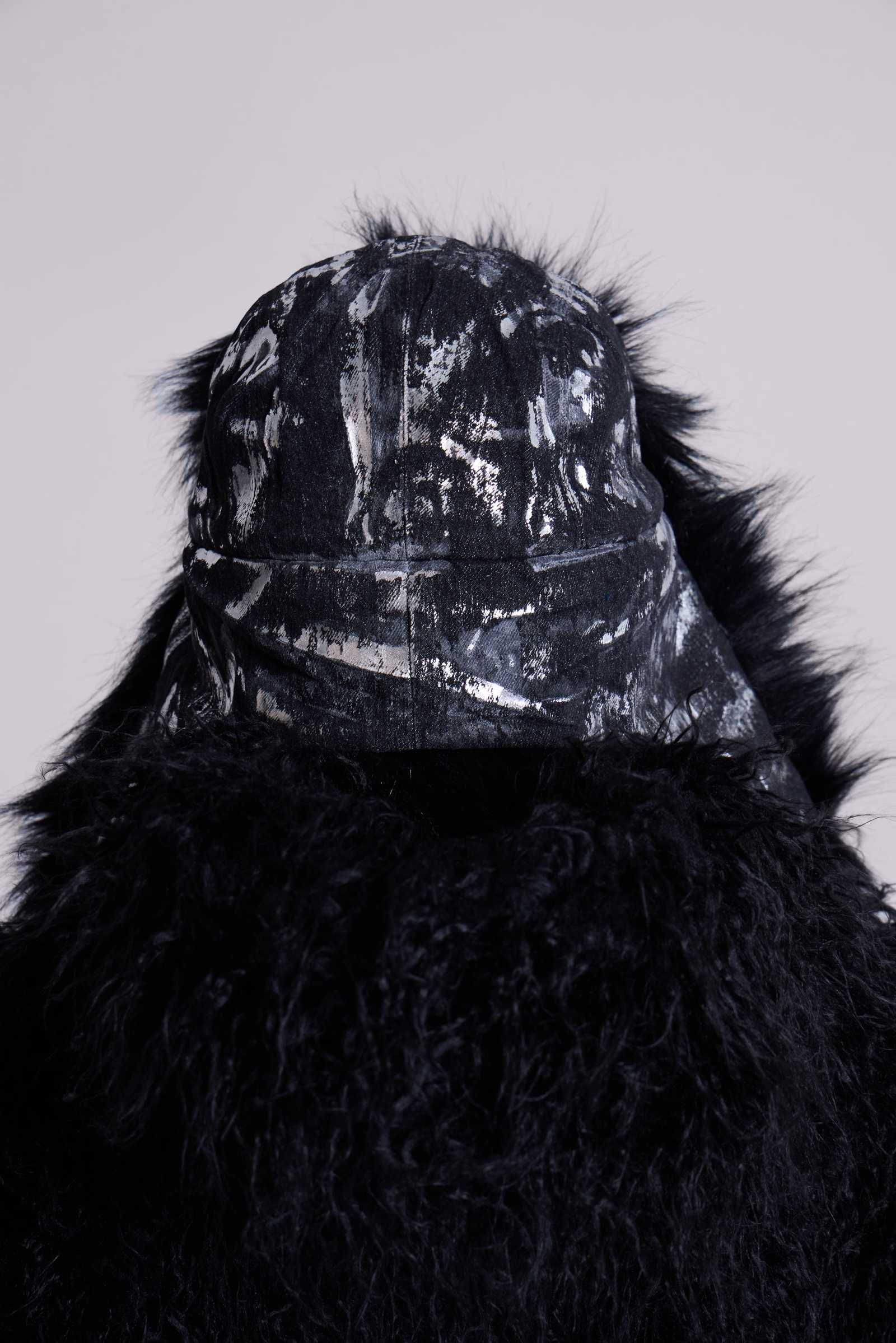 Gunmetal Denim Trapper Hat | Jaded London | Clothing