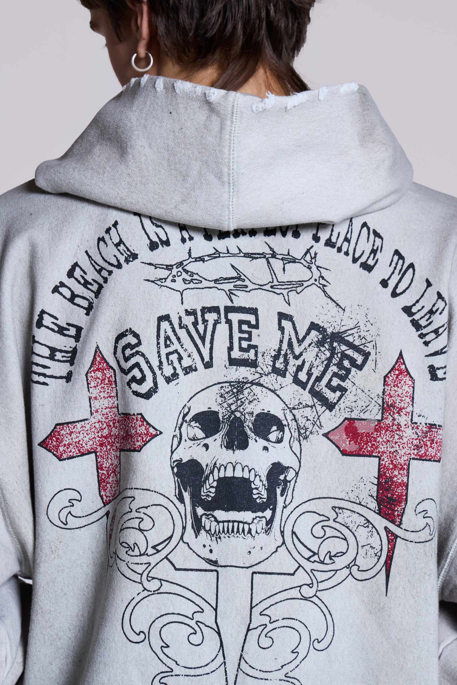 Save Me Oversized Hoodie | Jaded London | Clothing