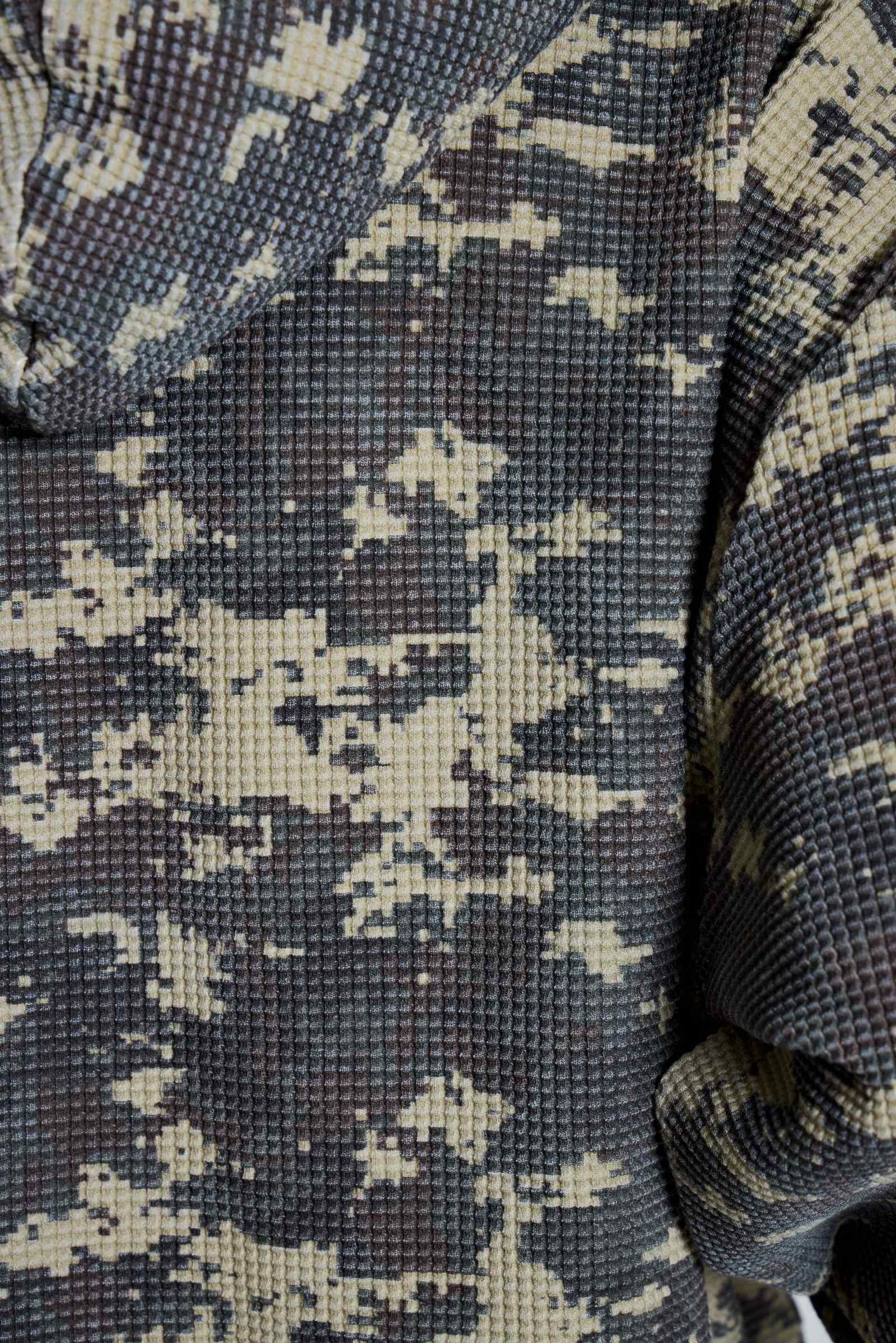 Digi Camo Waffle Hoodie | Jaded London | Clothing