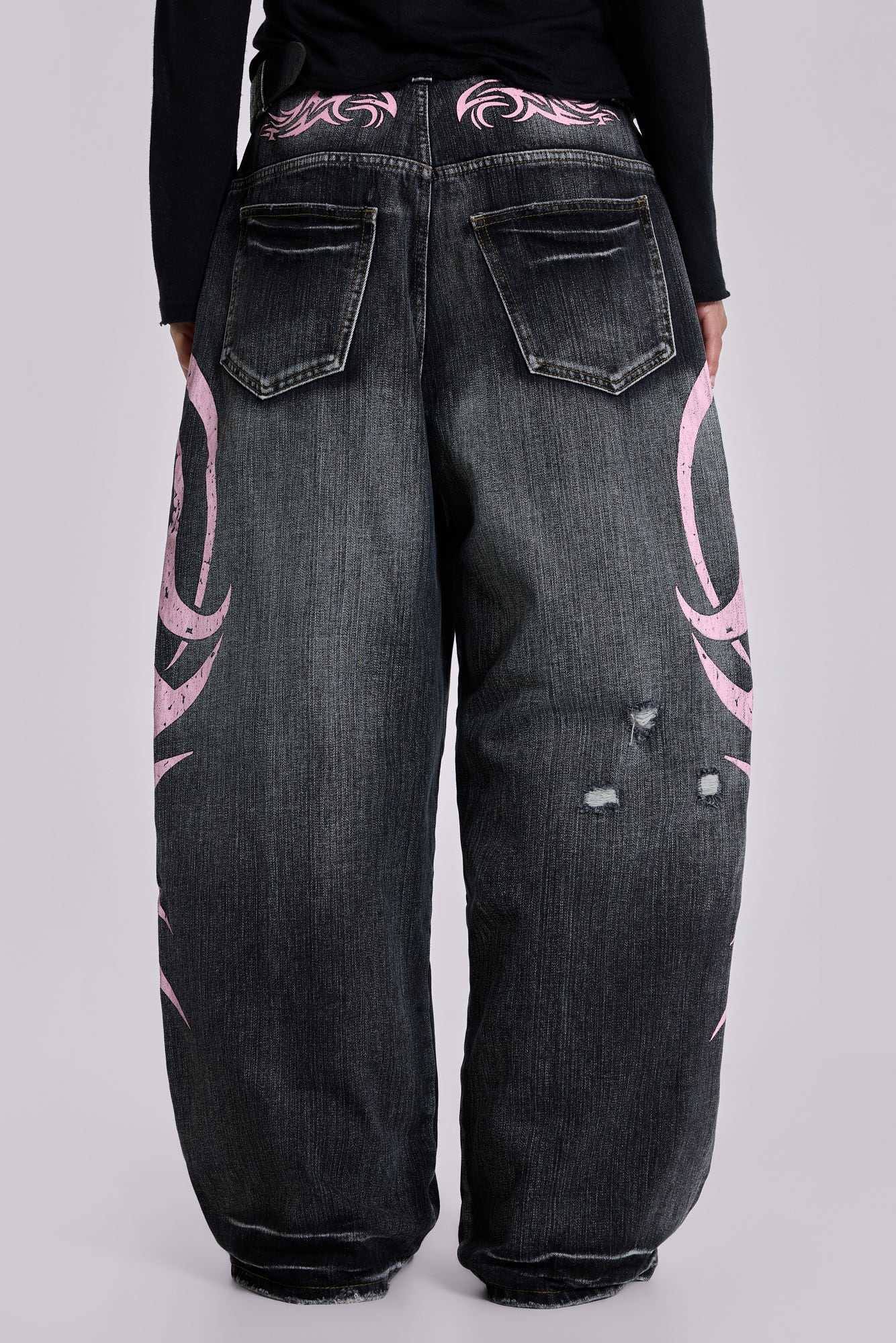 Pink Blade XL Colossus Jeans - WOMEN | Jaded London | Clothing